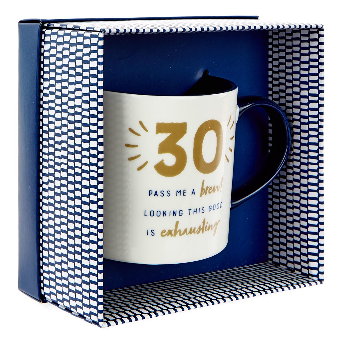 Buy 30th Birthday Mug - Looking This Good Is Exhausting for GBP 3.99 ...