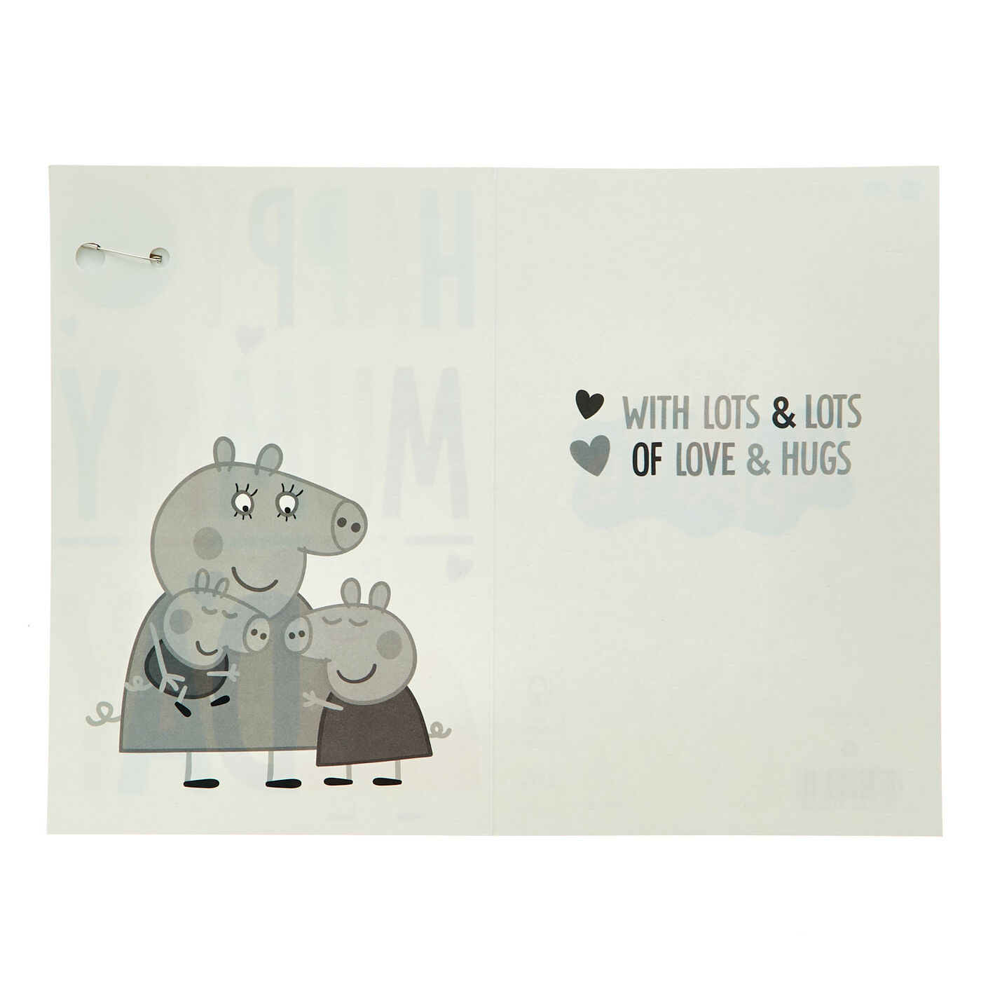 Buy Mummy Peppa Pig With Badge Mother's Day Card for GBP 1.49 | Card ...