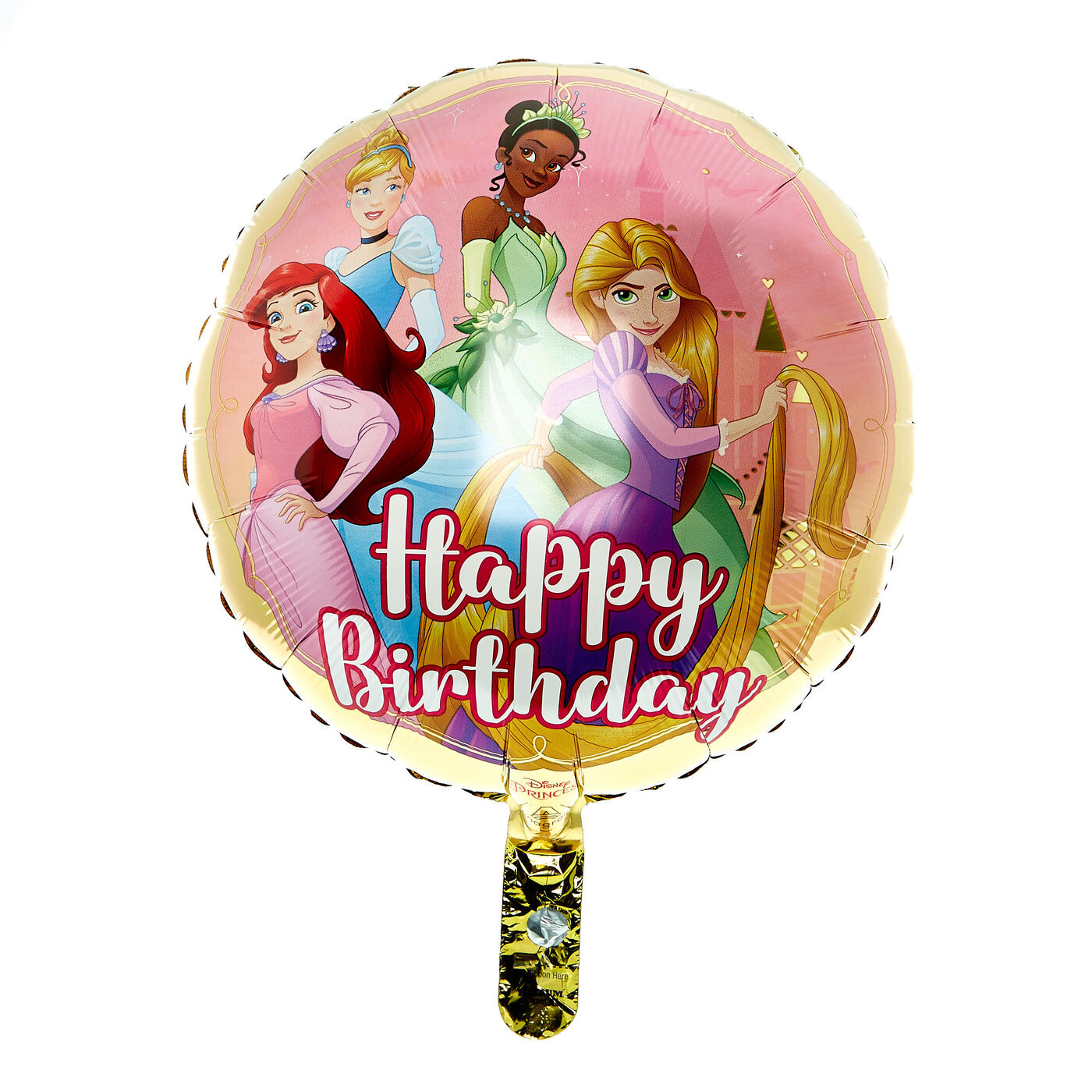 Buy 17-Inch Disney Princesses Happy Birthday Foil Balloon for GBP 3.49 ...