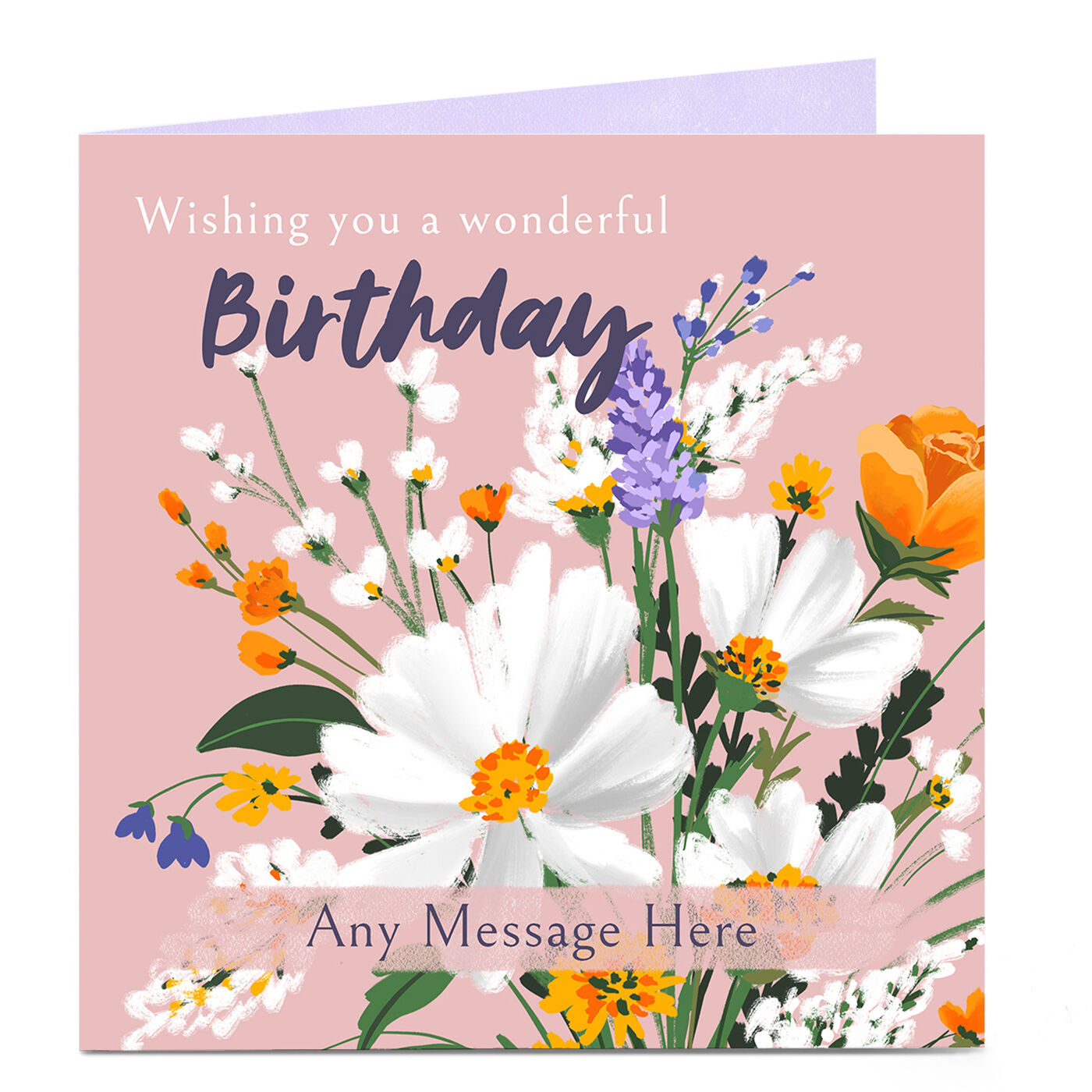 Buy Personalised Charity Birthday Card - Wonderful Wish for GBP 2.99 ...