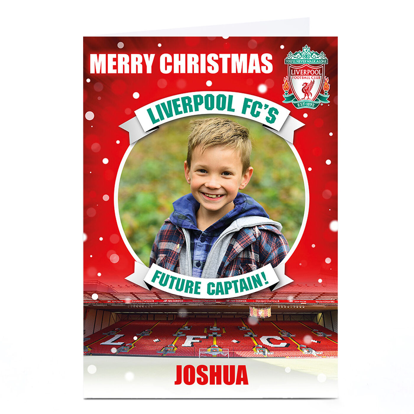 Buy Photo Liverpool FC Christmas Card - Future Captain for GBP 2.99 ...