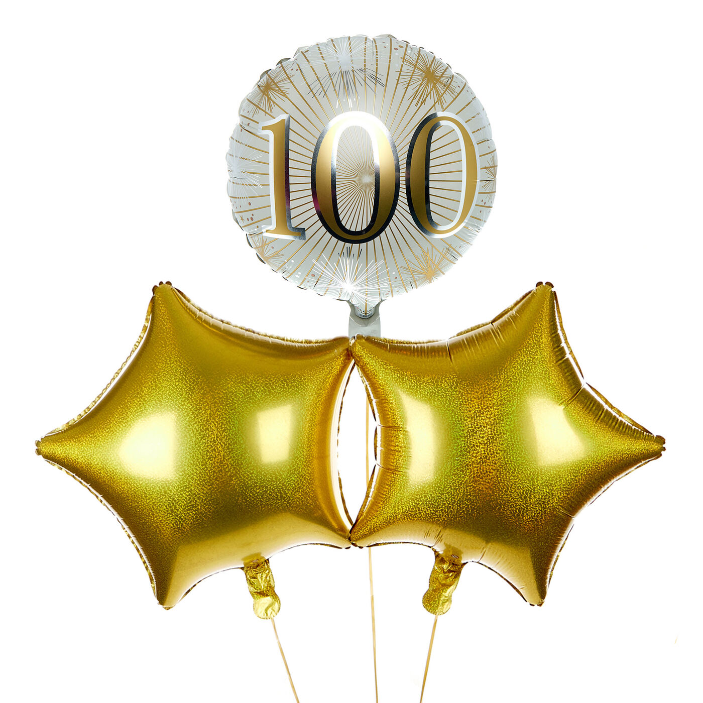 Buy 100th Birthday Balloon Bouquet - DELIVERED INFLATED! for GBP 19.99 ...