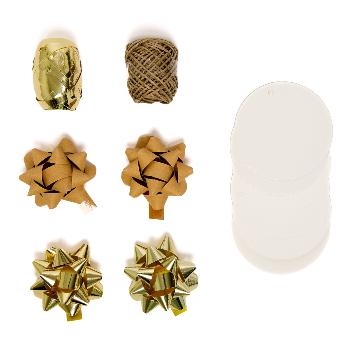 Buy Lush & Simple Christmas Wrapping Paper & Accessories - 12 Rolls for ...