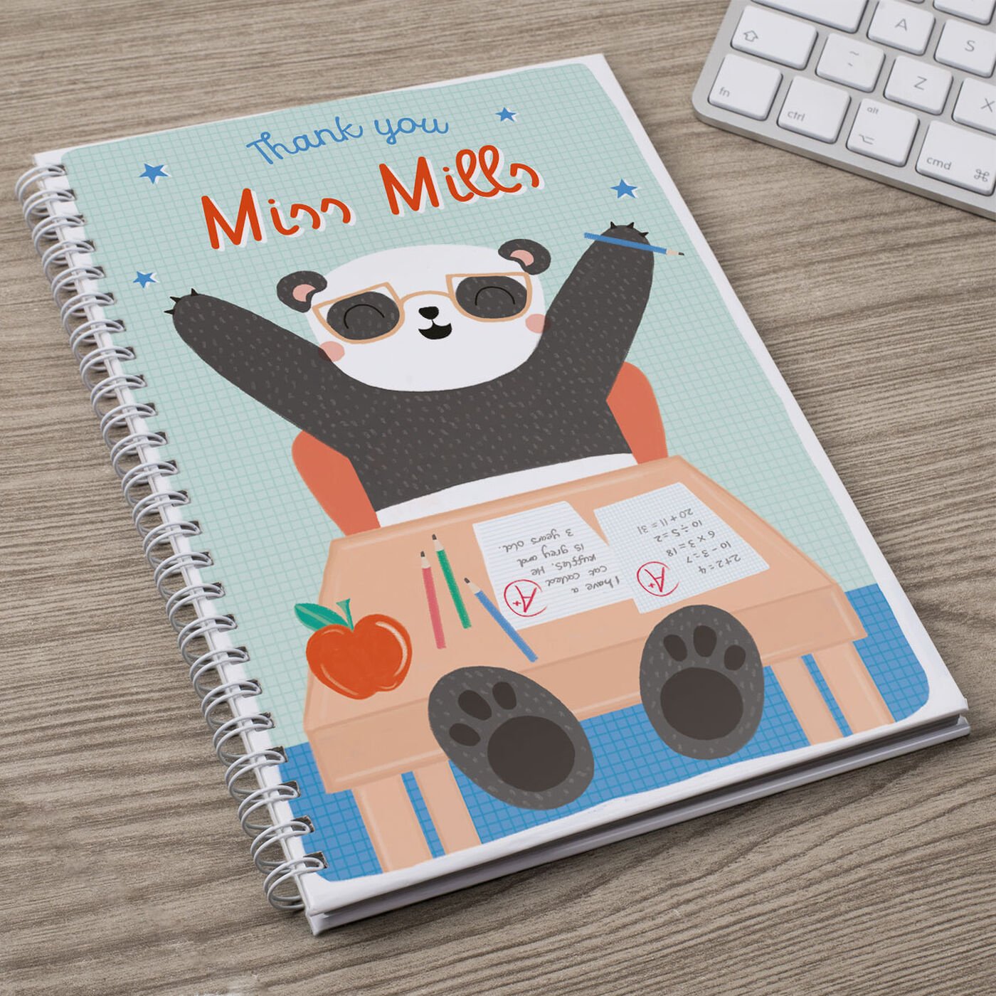 Buy Personalised Thank You Teacher Notebook - Thank You Panda for GBP 6 ... Buy Personalised Thank You Teacher Notebook - Thank You Panda for GBP 6 ...