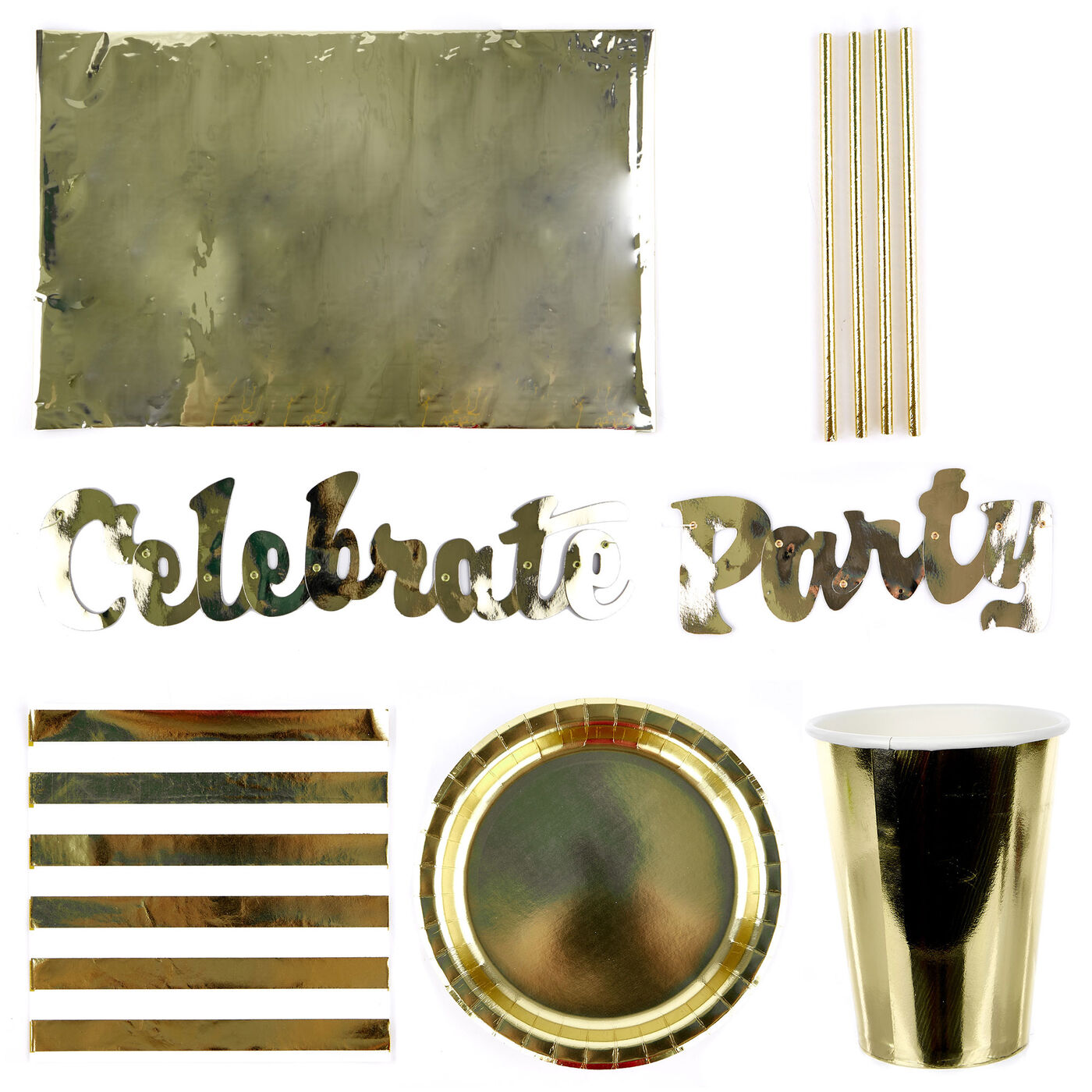 Black & Gold-Themed Birthday Party Range
