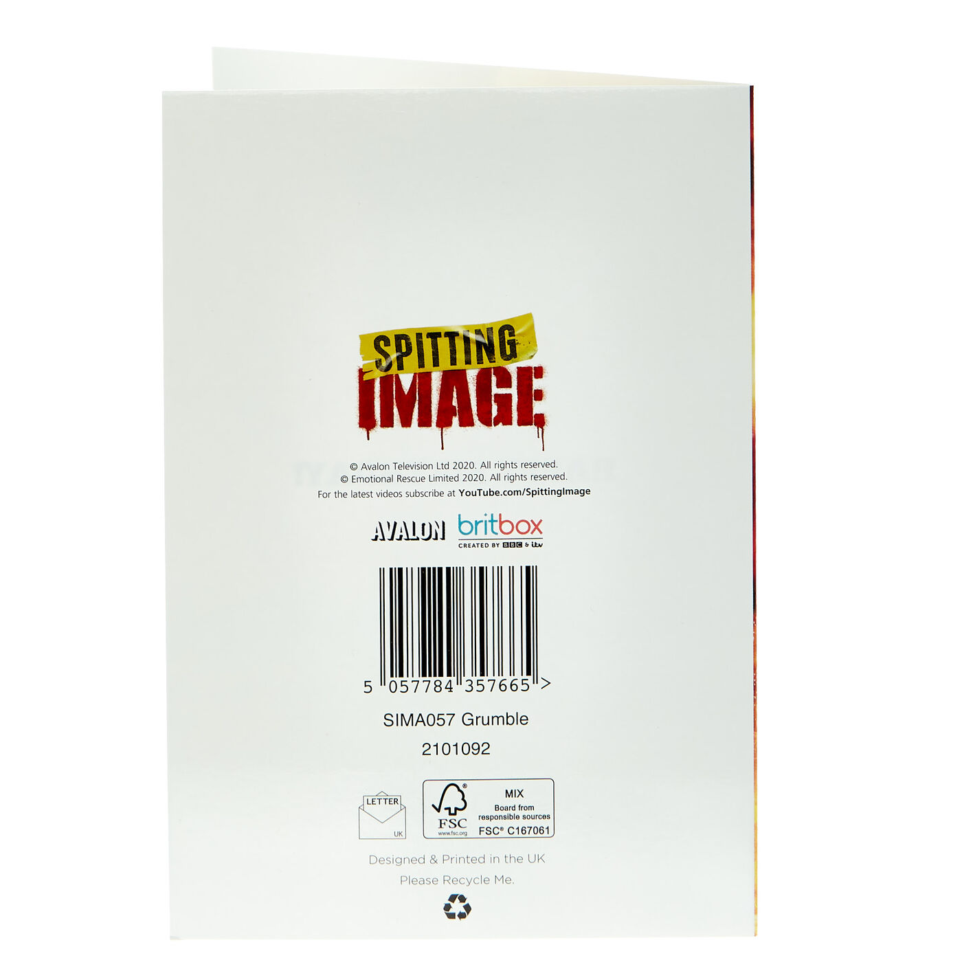 Buy Spitting Image Birthday Card - 00-Old for GBP 1.49 | Card Factory UK