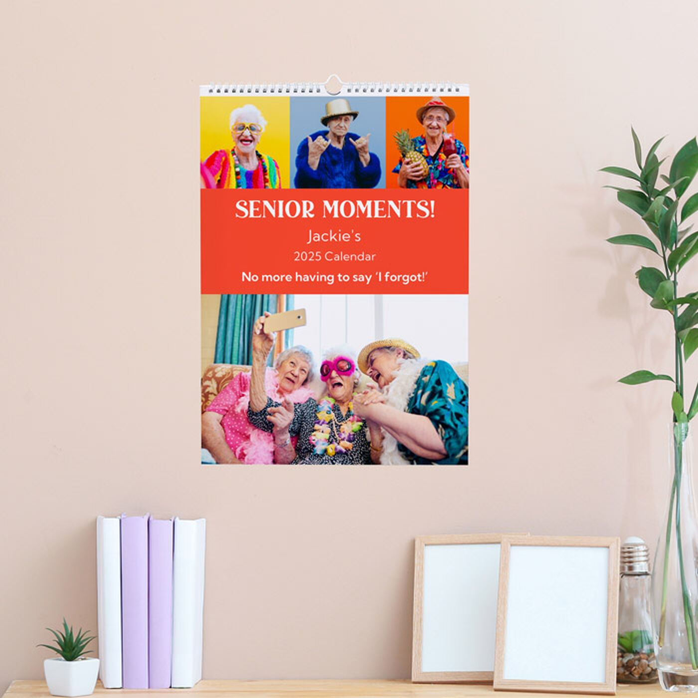 Buy Personalised Senior Moments Calendar - 2024-2025 Edition for GBP 9. ...