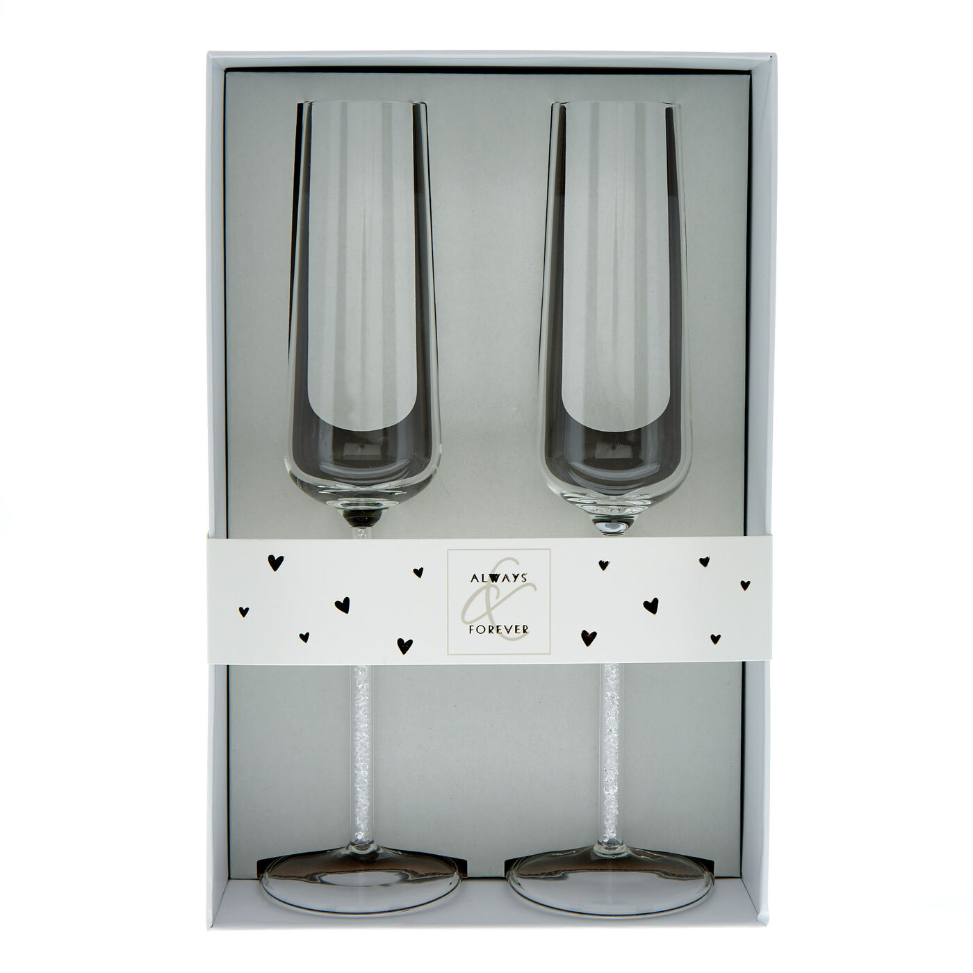 Buy A Perfect Pair Twin Champagne Flutes Gift Set for GBP 9.99 | Card ...