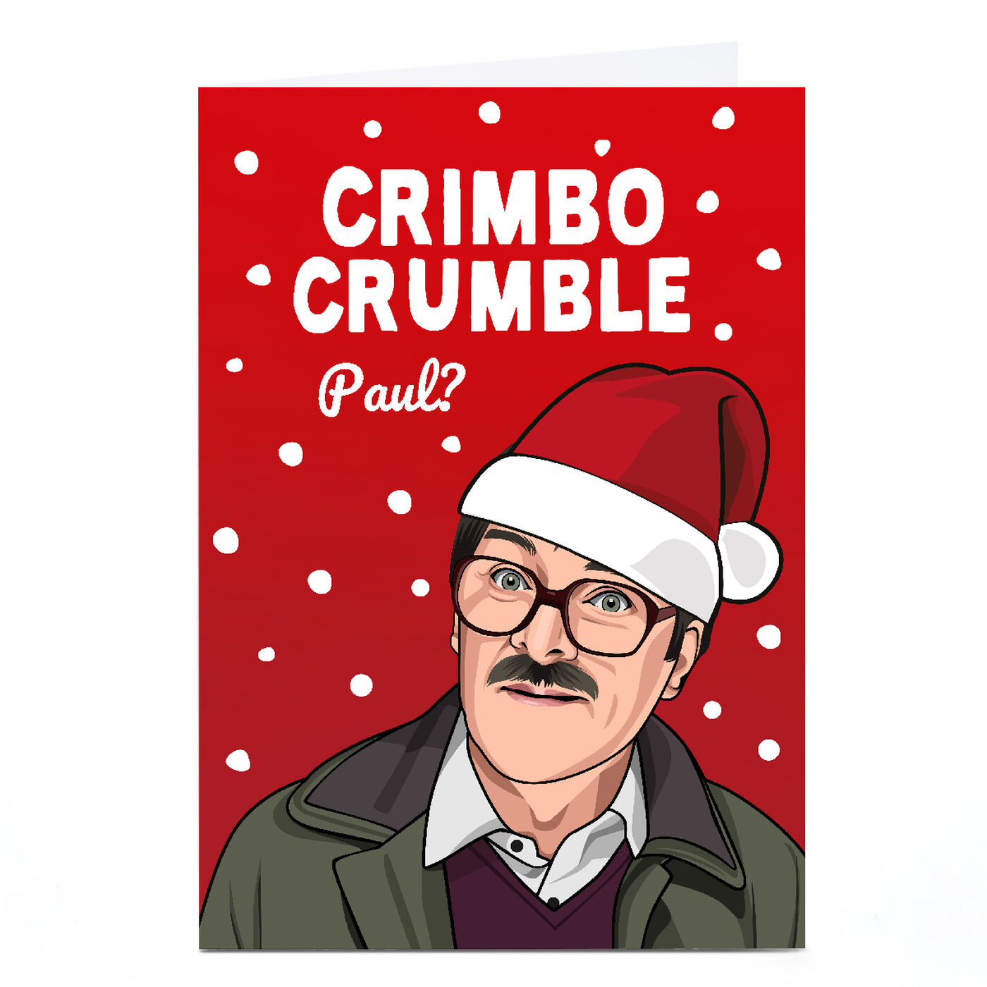 Buy Personalised All Things Banter Christmas Card - Crimbo Crumble for ...