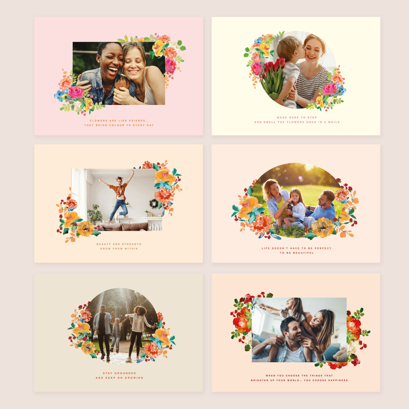 Buy Photo Upload Floral Calendar for GBP 9.99 | Card Factory UK
