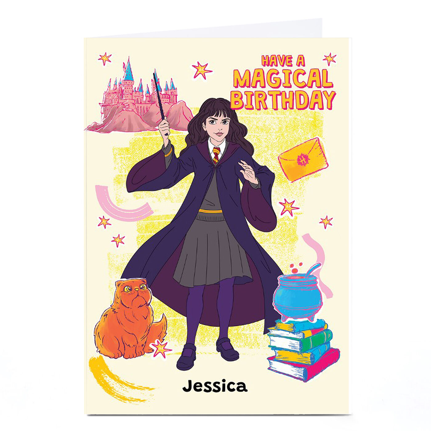 Buy Personalised Birthday Card - Harry Potter Magical Birthday for GBP ...