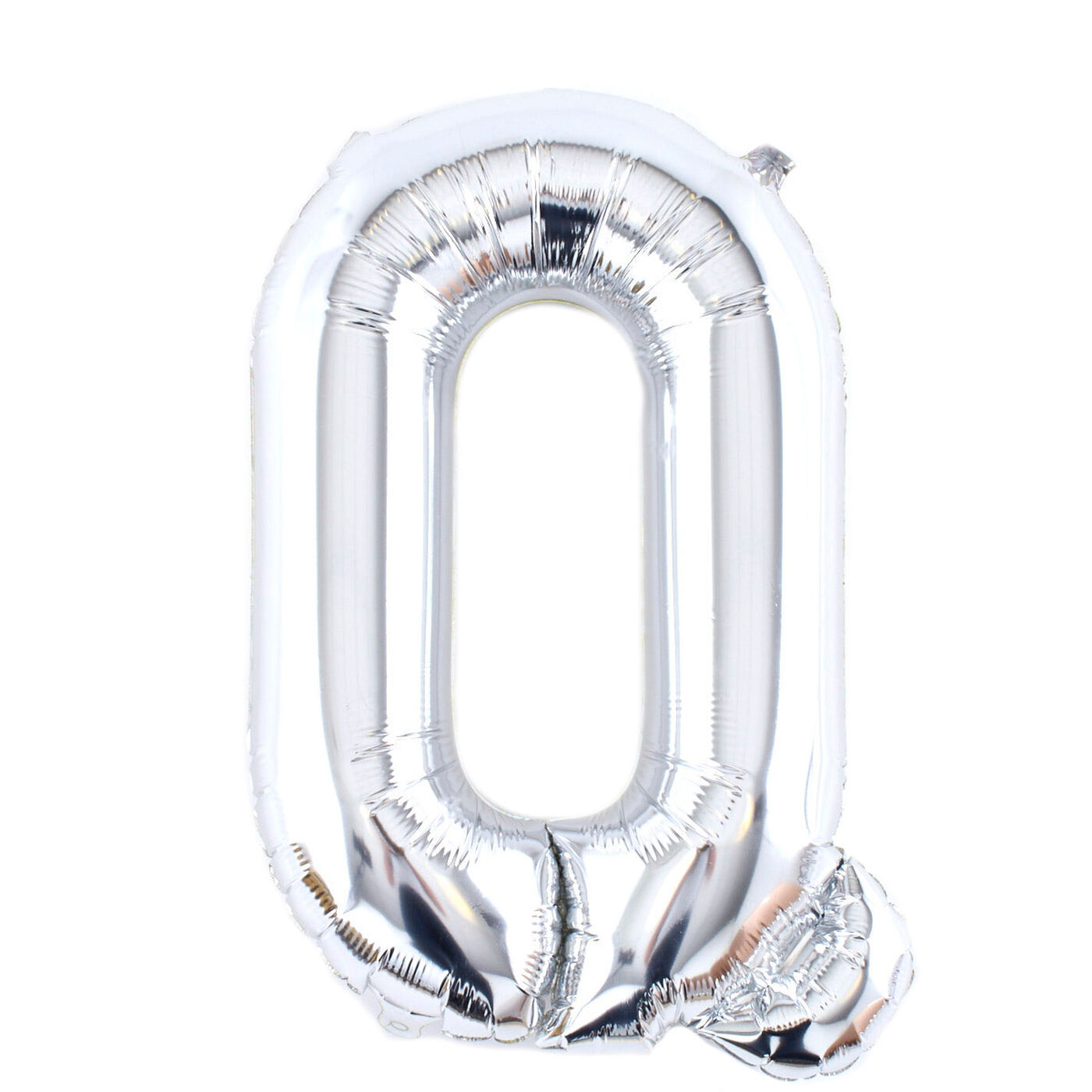 Buy Silver Letter Q Air-Inflated Balloon for GBP 1.49 | Card Factory UK