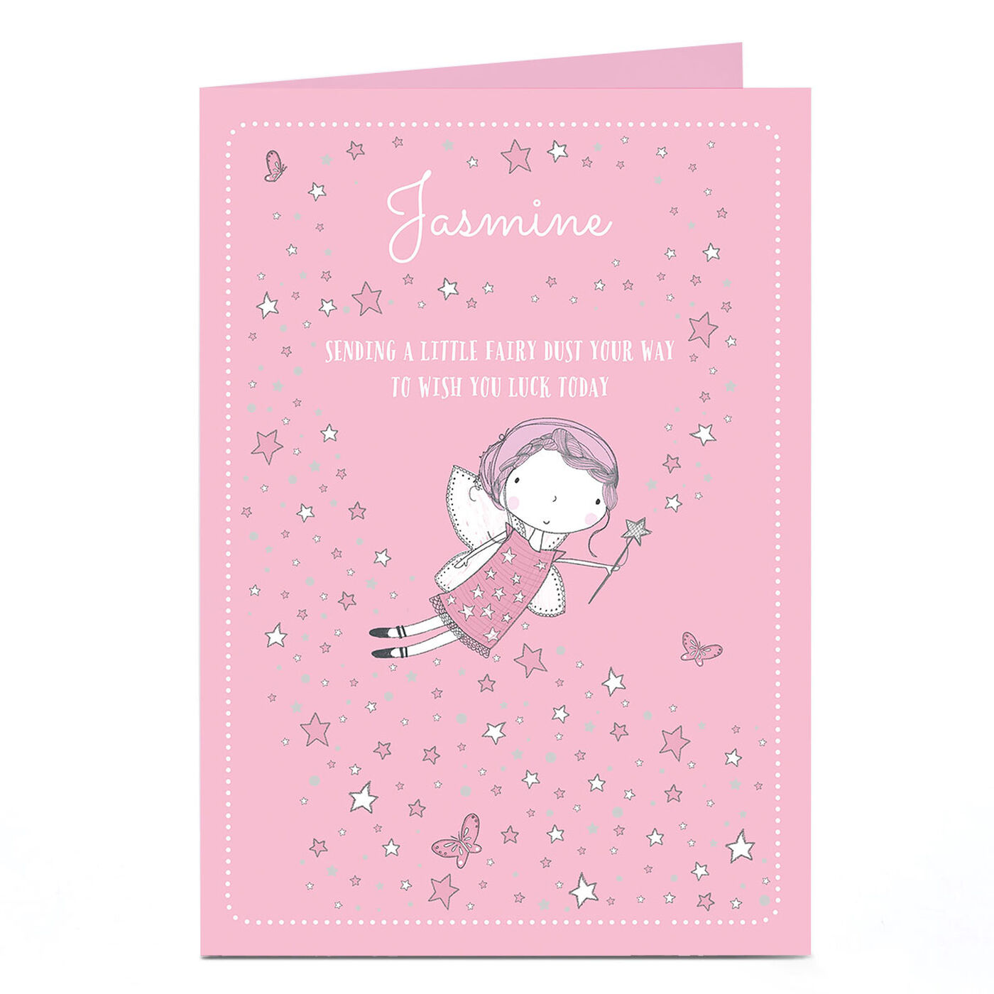 Buy Personalised Good Luck Card - Fairy Dust for GBP 2.99 | Card Factory UK