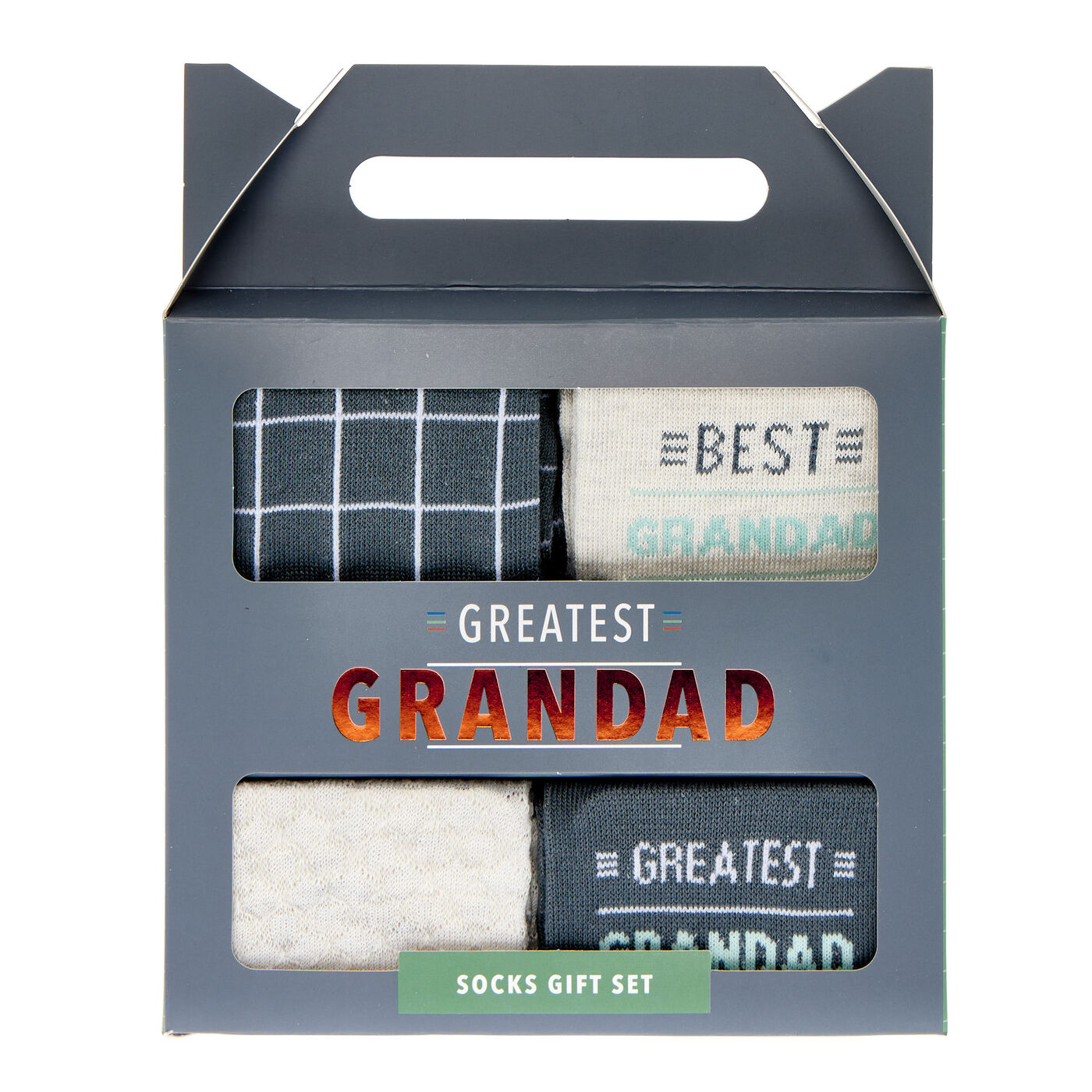 Buy Greatest Grandad Socks Gift Set - 4 Pairs for GBP 3.99 | Card ...
