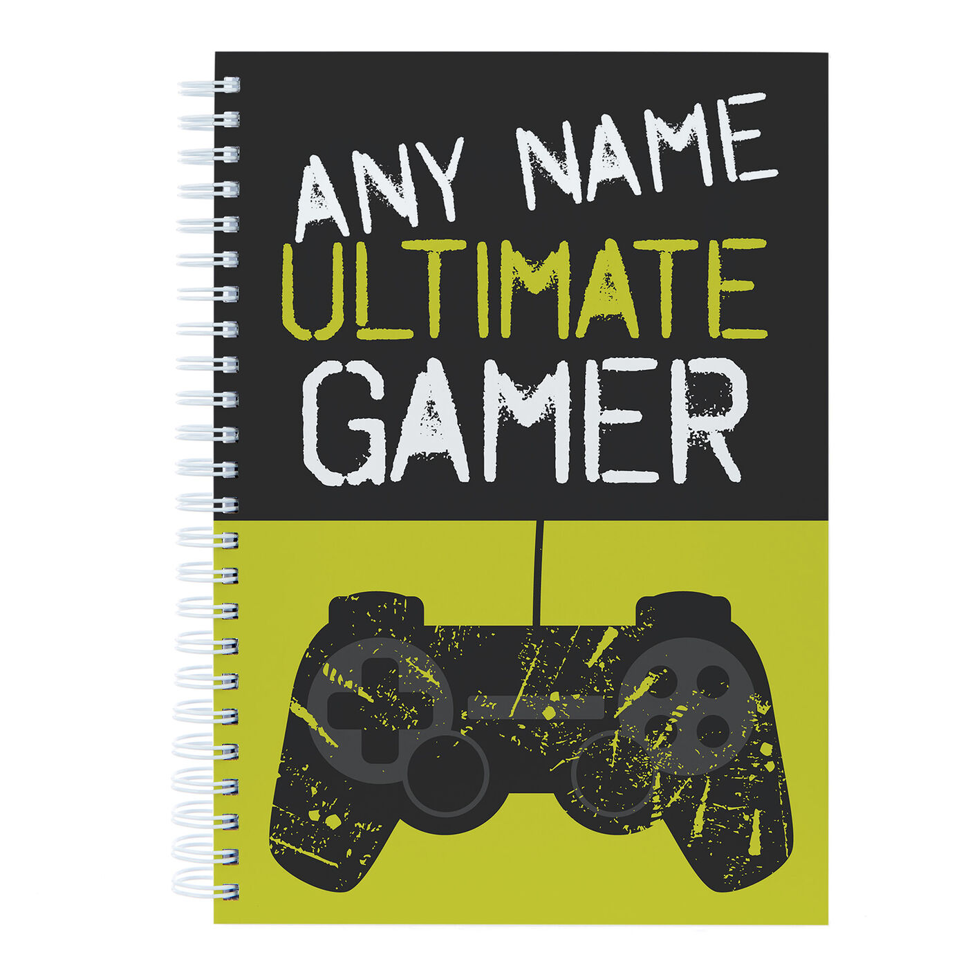 Buy Personalised Ultimate Gamer Notebook for GBP 6.49 | Card Factory UK