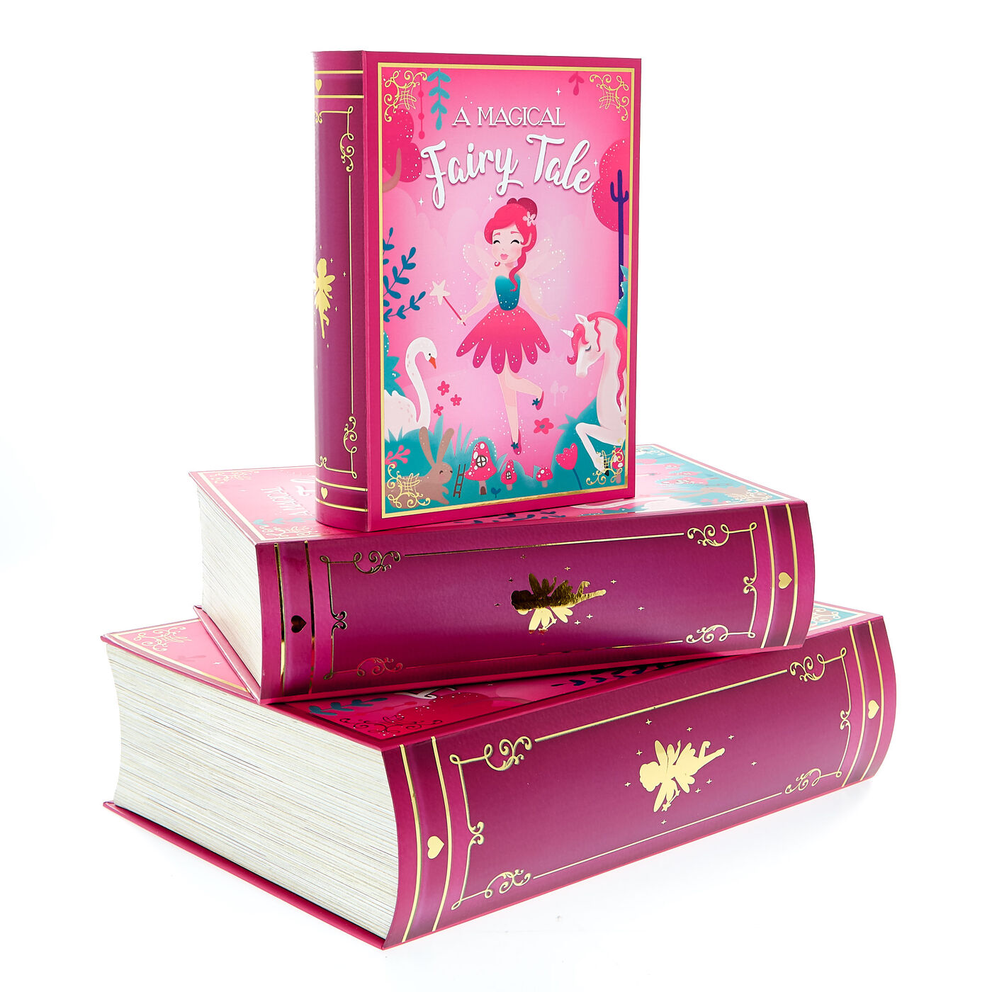 Buy Fairy Tale Book Gift Boxes - Set Of 3 for GBP 10.99 | Card Factory UK