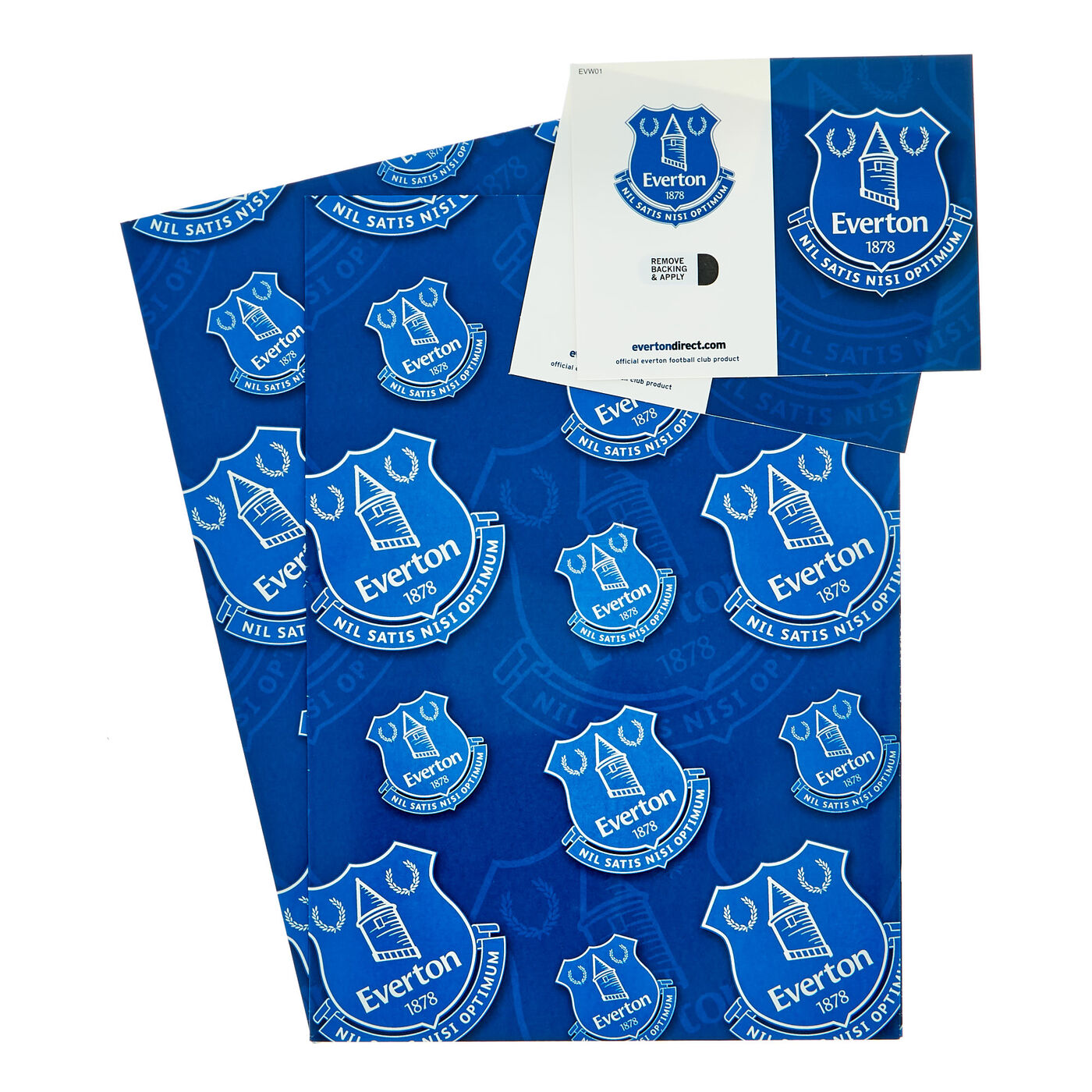 Buy Everton FC Gift Wrap - 2 Sheets & 2 Tags for GBP 1.79 | Card Factory UK