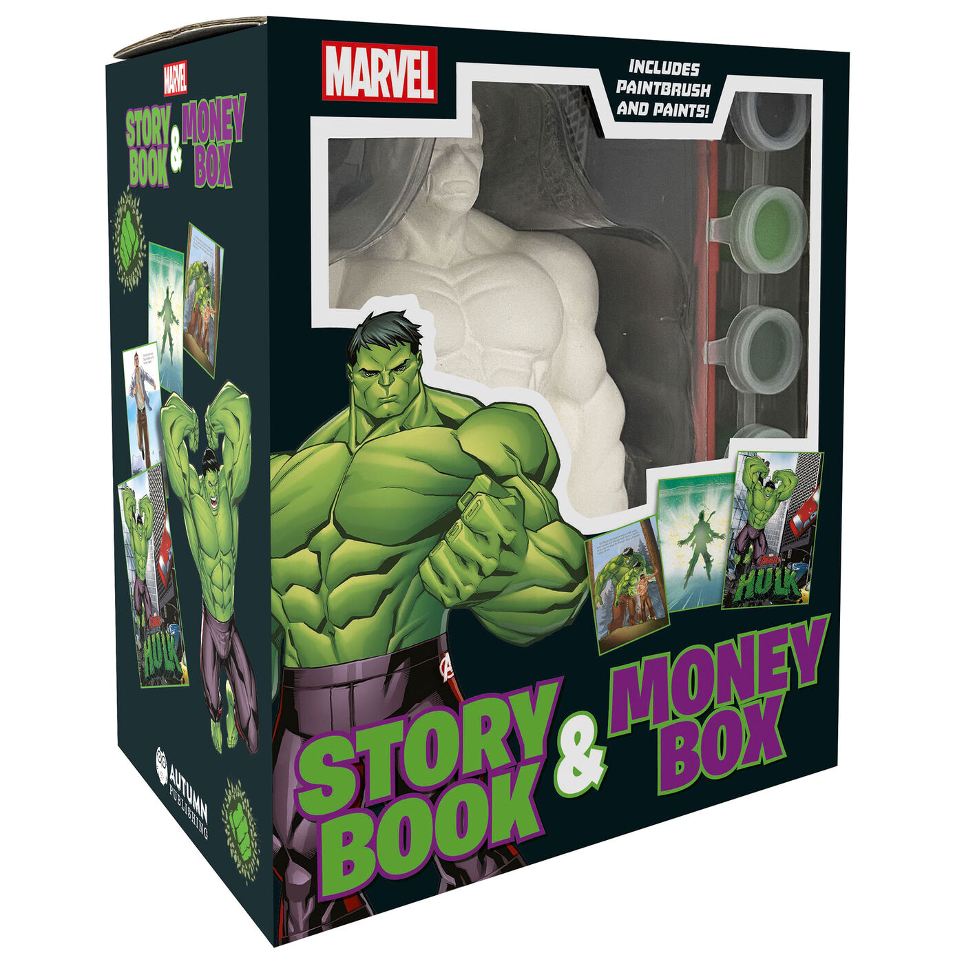 Buy Marvel Hulk Story Book & Money Box for GBP 5.59 | Card Factory UK