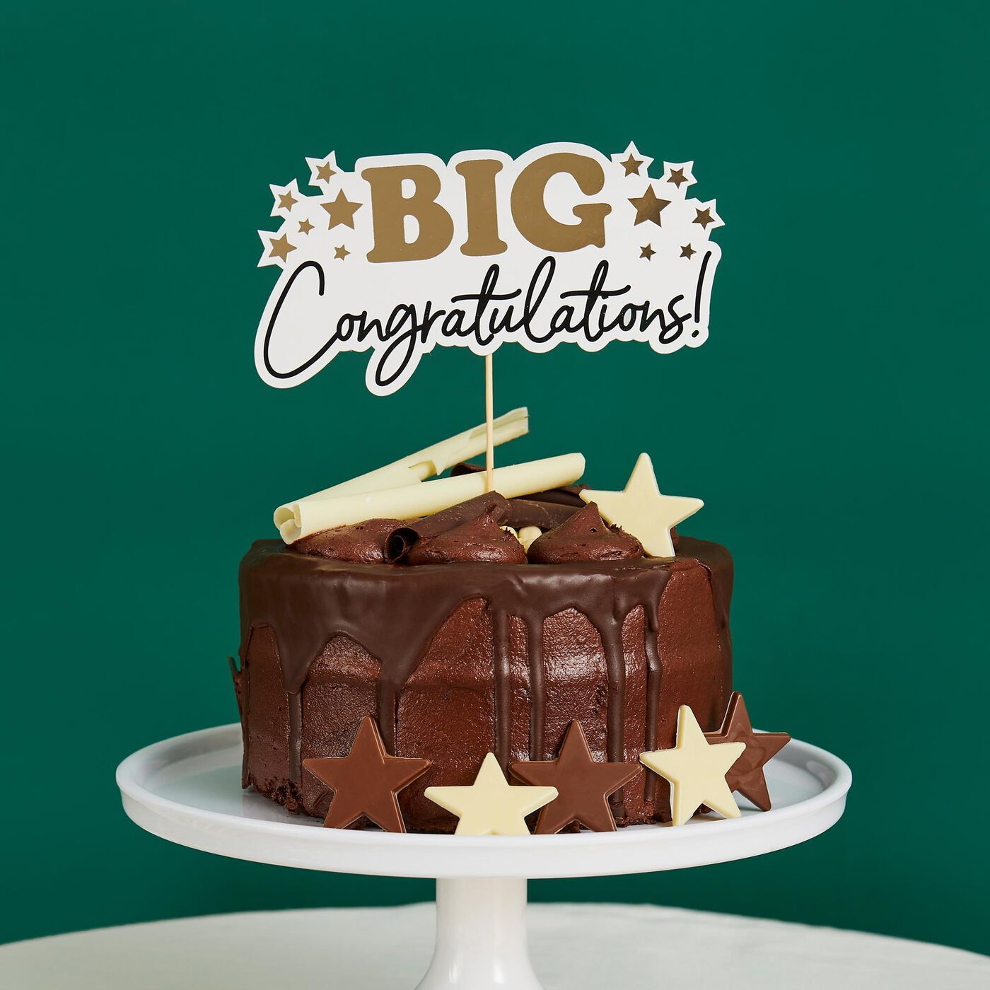 Buy Big Congratulations Card Cake Topper for GBP 2.99 | Card Factory UK