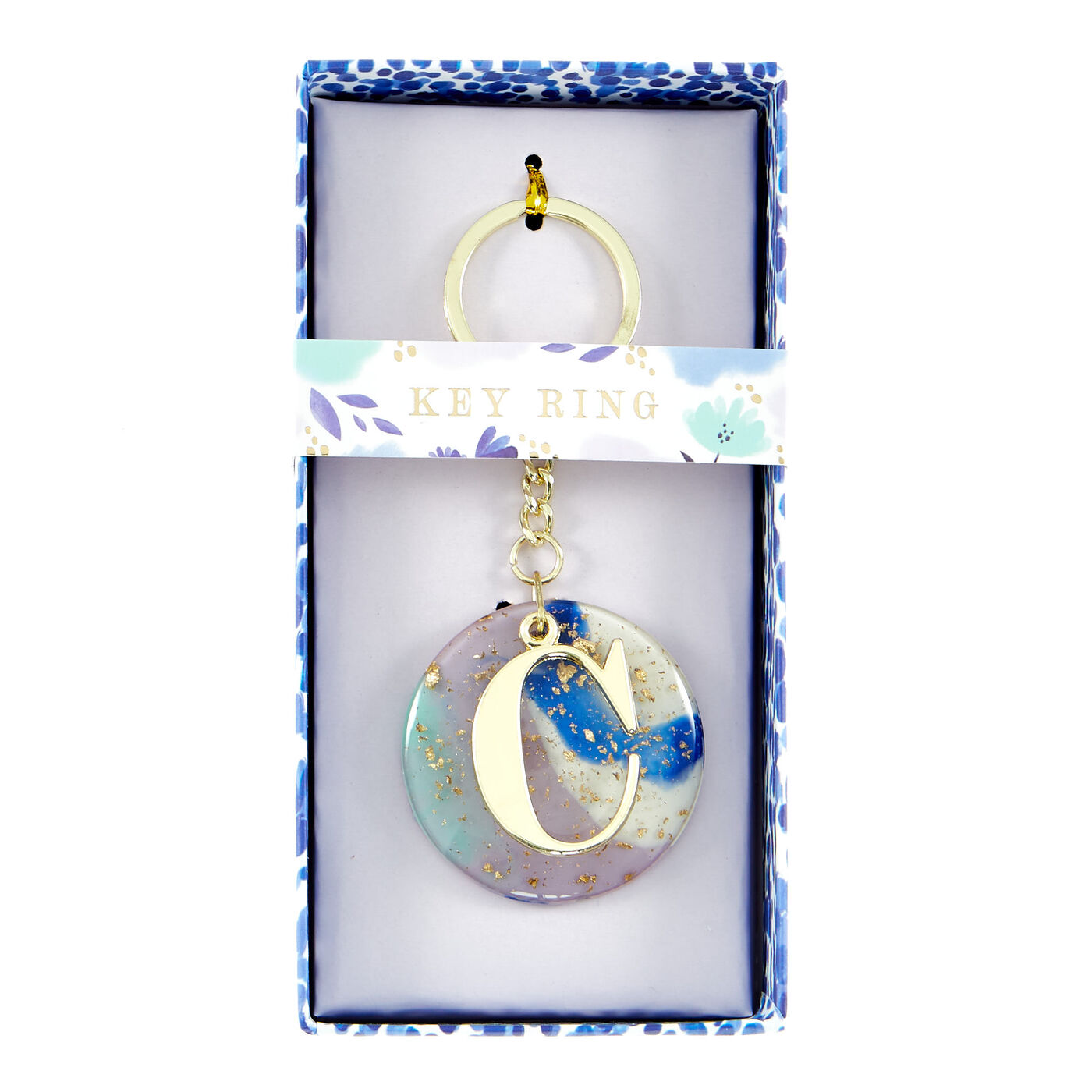 Buy Monogram Keyring Letter C for GBP 1.99 | Card Factory UK