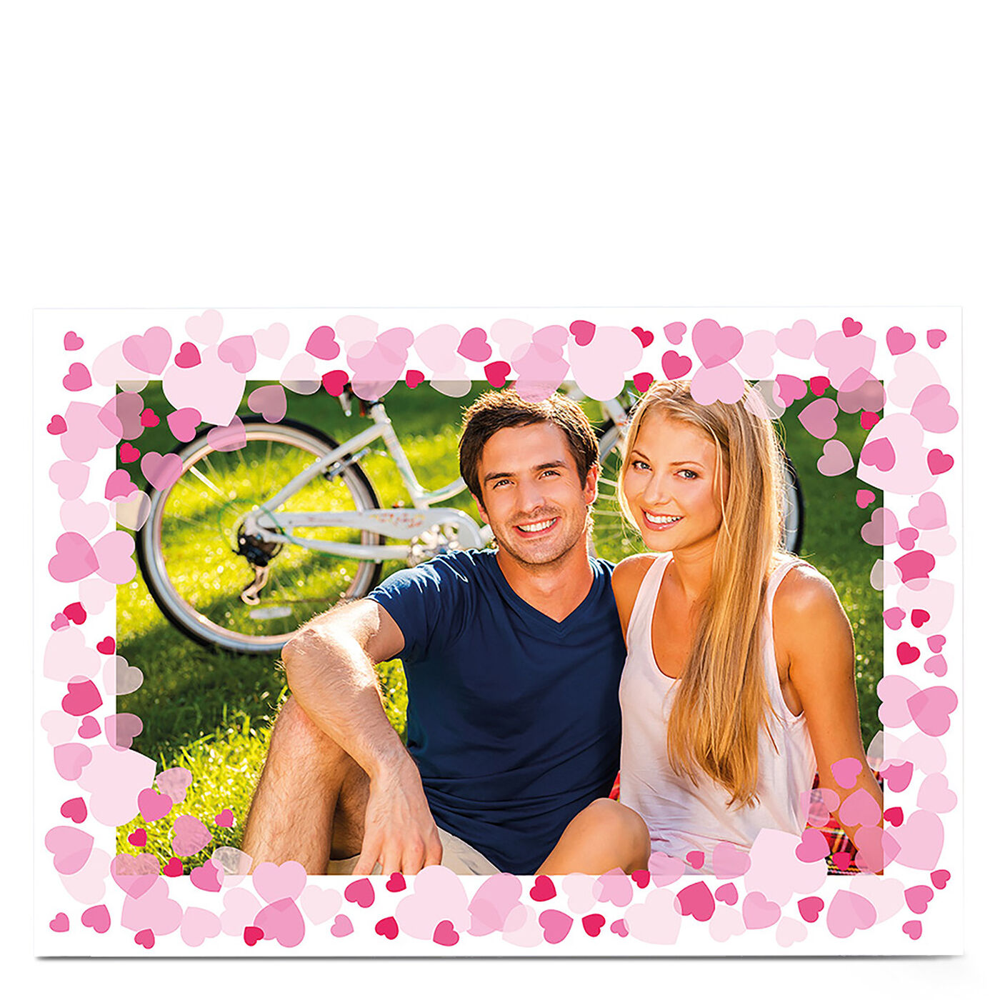 Buy Photo Upload Card - Never-Ending Hearts for GBP 2.99 | Card Factory UK