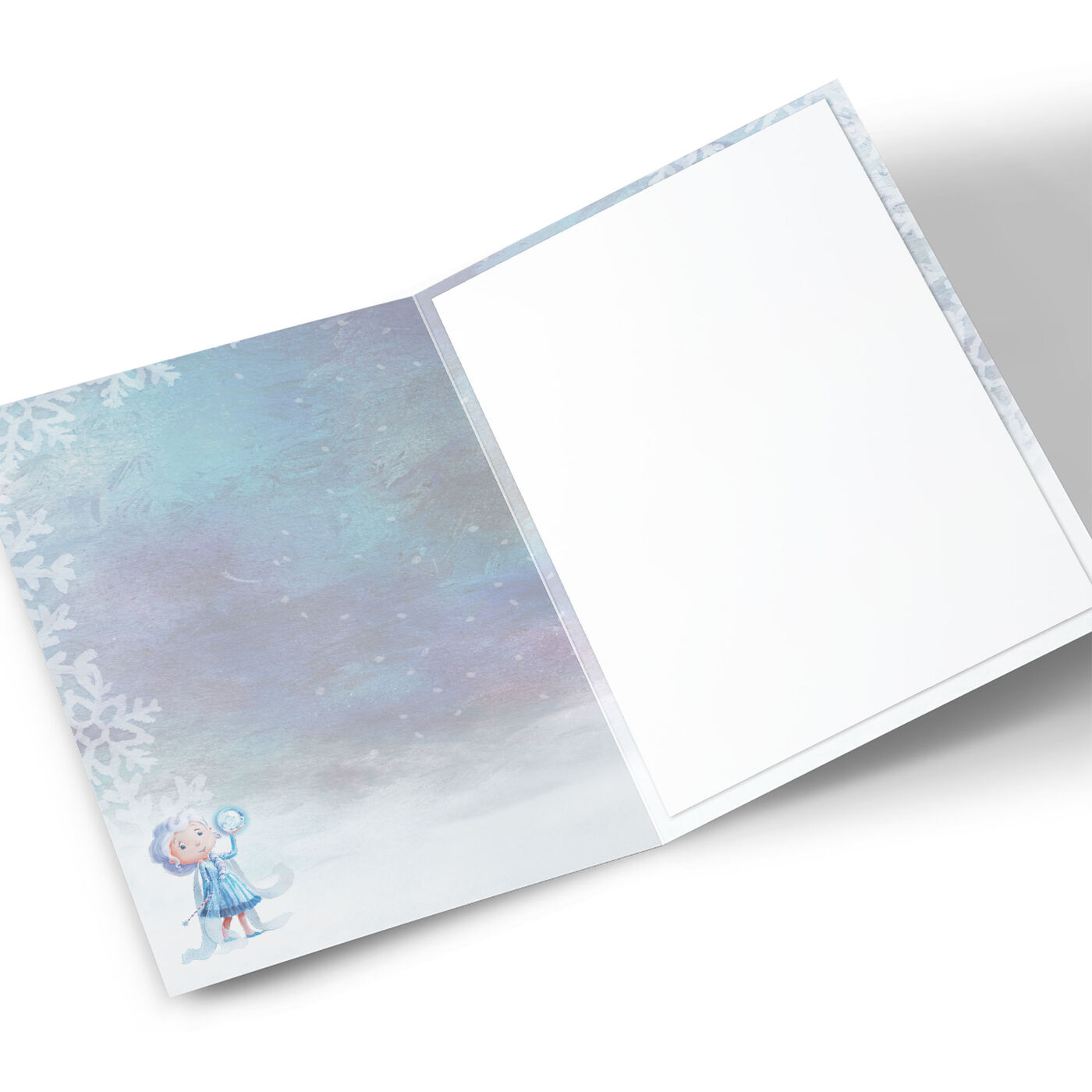 Buy Personalised Christmas Card - Magical Winter Wish, Daughter for GBP ...