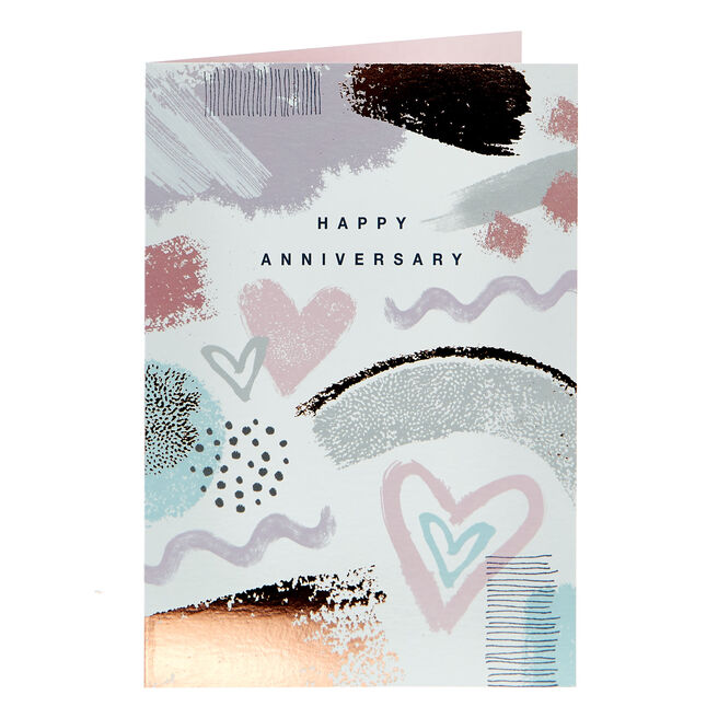Anniversary Cards from 99p, Personalised Happy Wedding Anniversary ...