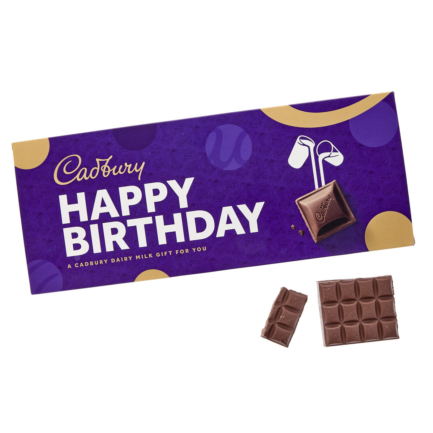 Buy Cadbury Dairy Milk Happy Birthday Bar 850g for GBP 17.99 | Card ...