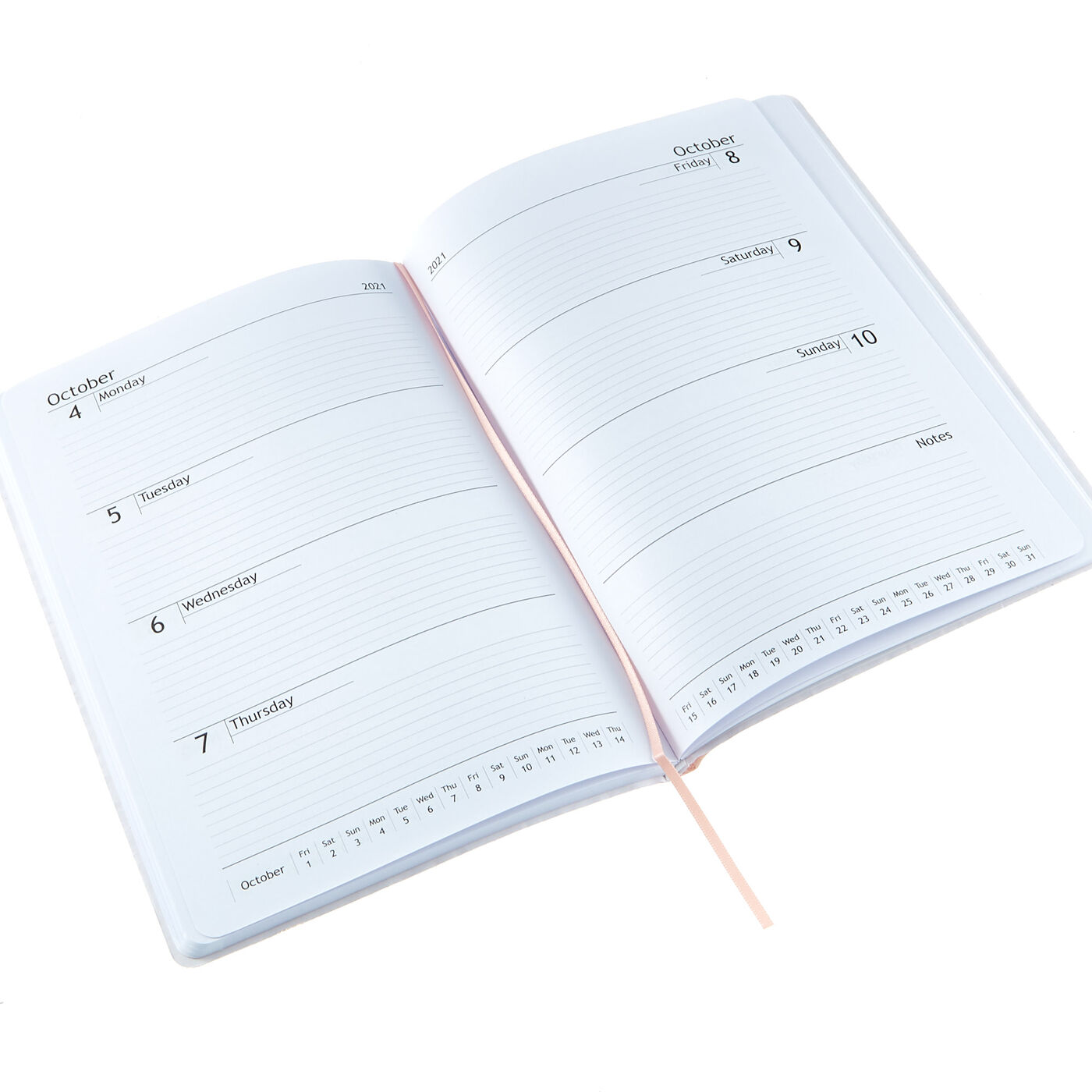 Buy A5 Rose Gold 2021 Planner & Diary for GBP 1.99 | Card Factory UK