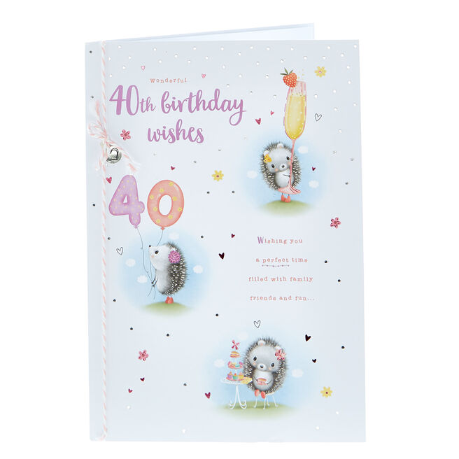 40th Birthday Cards, Personalised Funny 40th Cards: Daughter, Son, Him ...