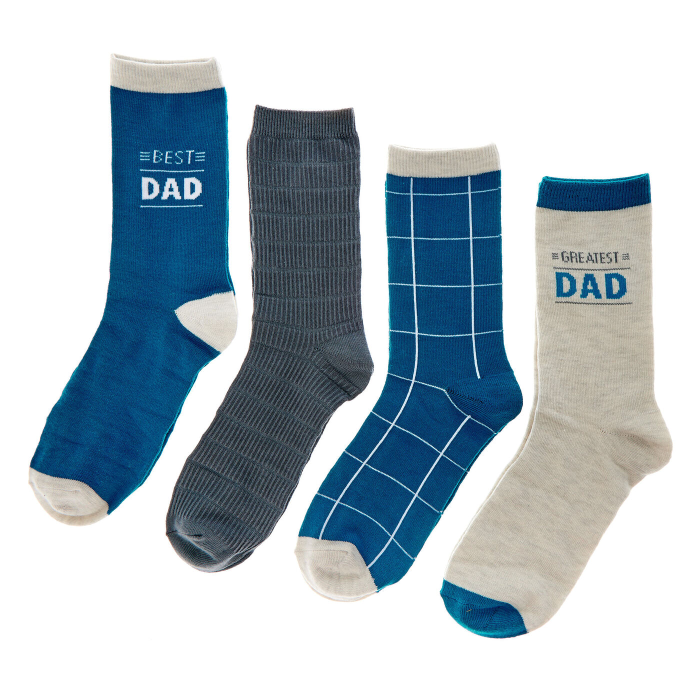 Buy Greatest Dad Socks Gift Set - 4 Pairs for GBP 3.99 | Card Factory UK