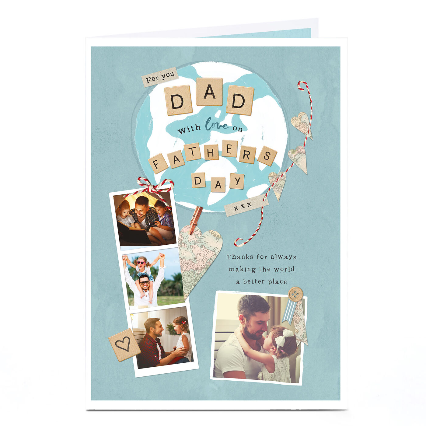 Buy Photo Father's Day Card - Picture Collage for GBP 1.79 | Card ...