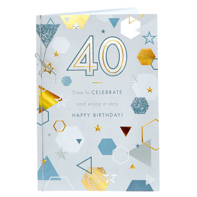 40th Birthday Cards, Personalised Funny 40th Cards: Daughter, Son, Him ...