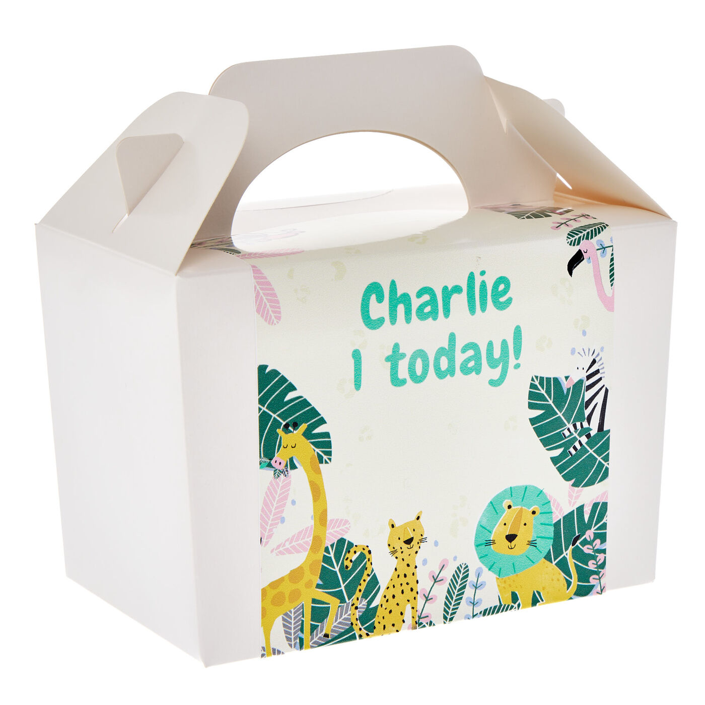 Buy Jungle Animals Personalised Party Box for GBP 2.00 | Card Factory UK