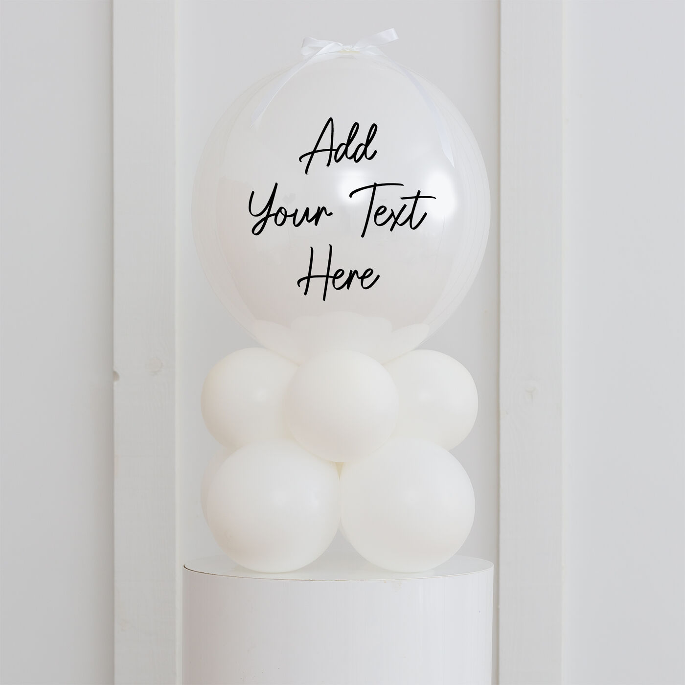 Buy Personalised White Air-Filled Bubble Stack - DELIVERED INFLATED ...
