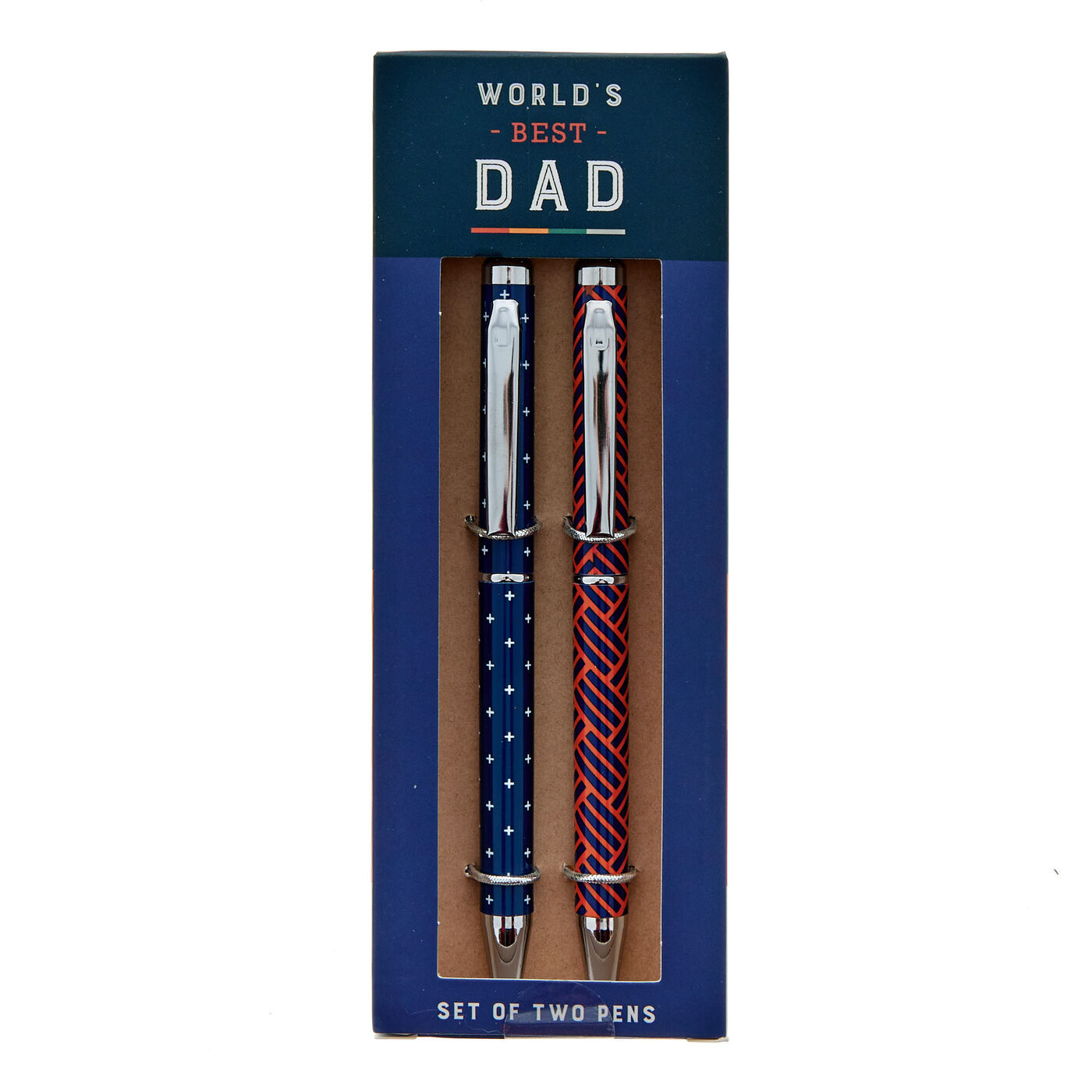 Buy World's Best Dad Set Of 2 Pens for GBP 1.99 | Card Factory UK