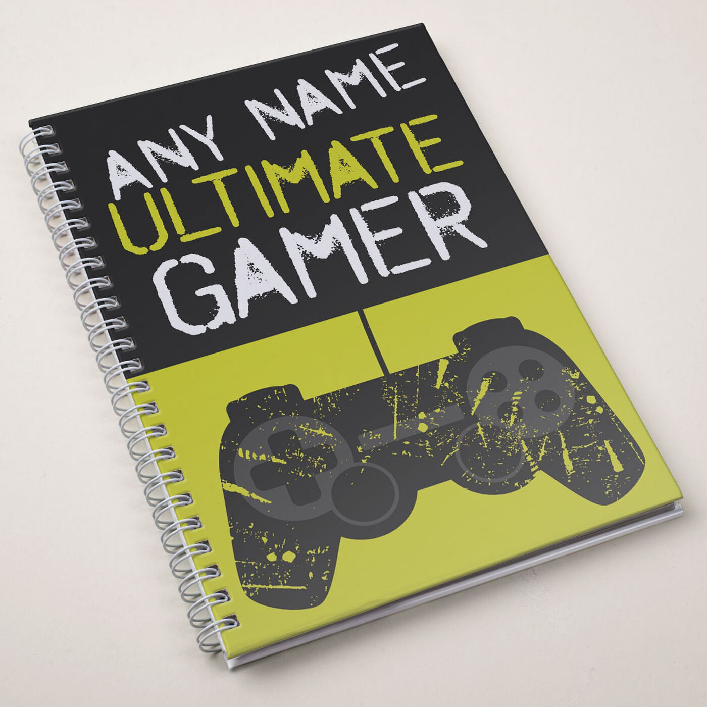 Buy Personalised Ultimate Gamer Notebook for GBP 6.49 | Card Factory UK
