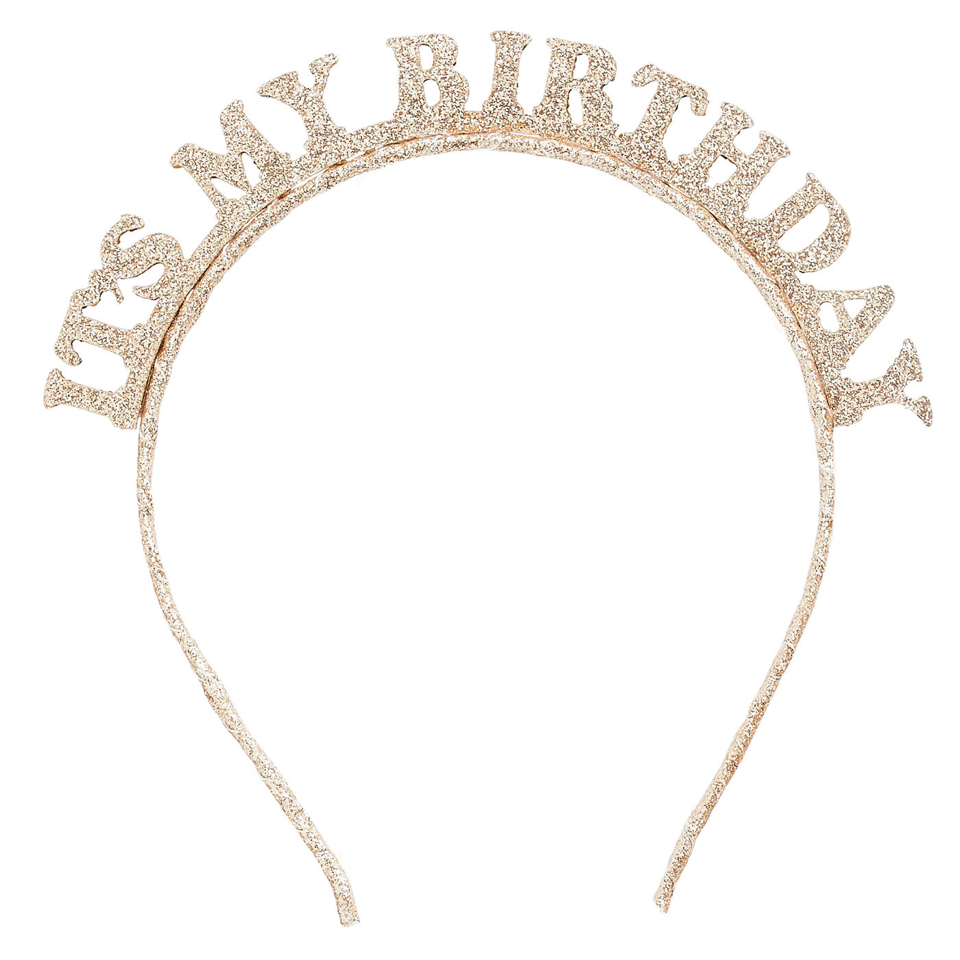 Buy Gold Glitter It's My Birthday Headband for GBP 3.99 | Card Factory UK