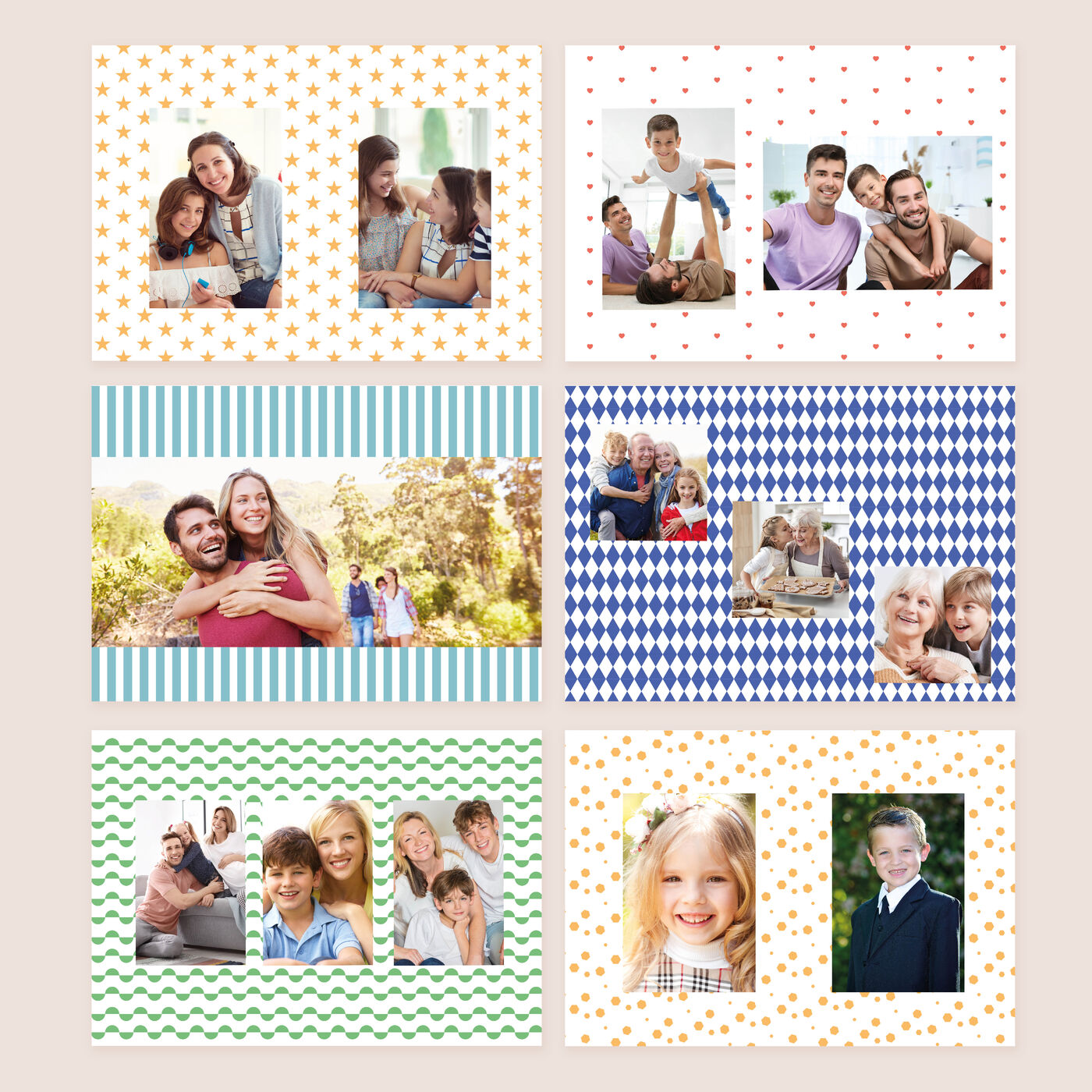 Buy Photo Upload Geometric Design Calendar for GBP 9.99 | Card Factory UK