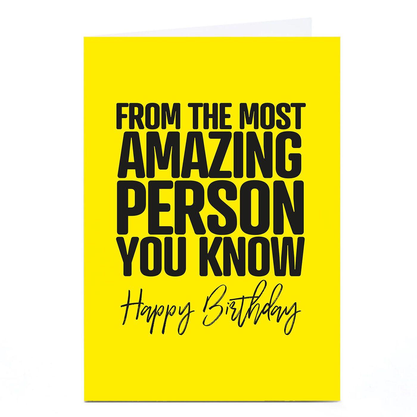 Buy Punk Birthday Card - From The Most Amazing Person for GBP 2.49 ...