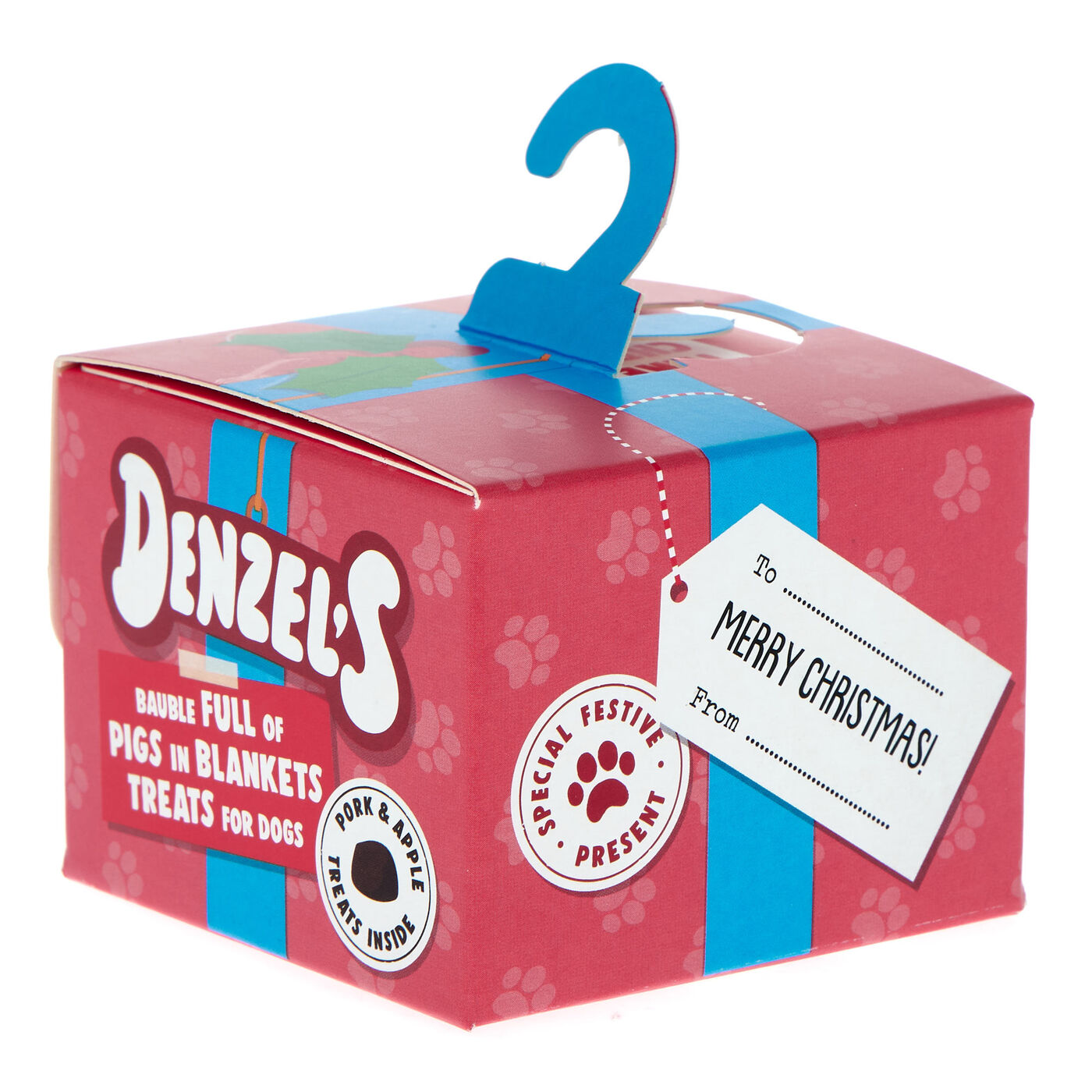 Buy Denzel's Christmas Dog Treats Bauble for GBP 1.99 | Card Factory UK