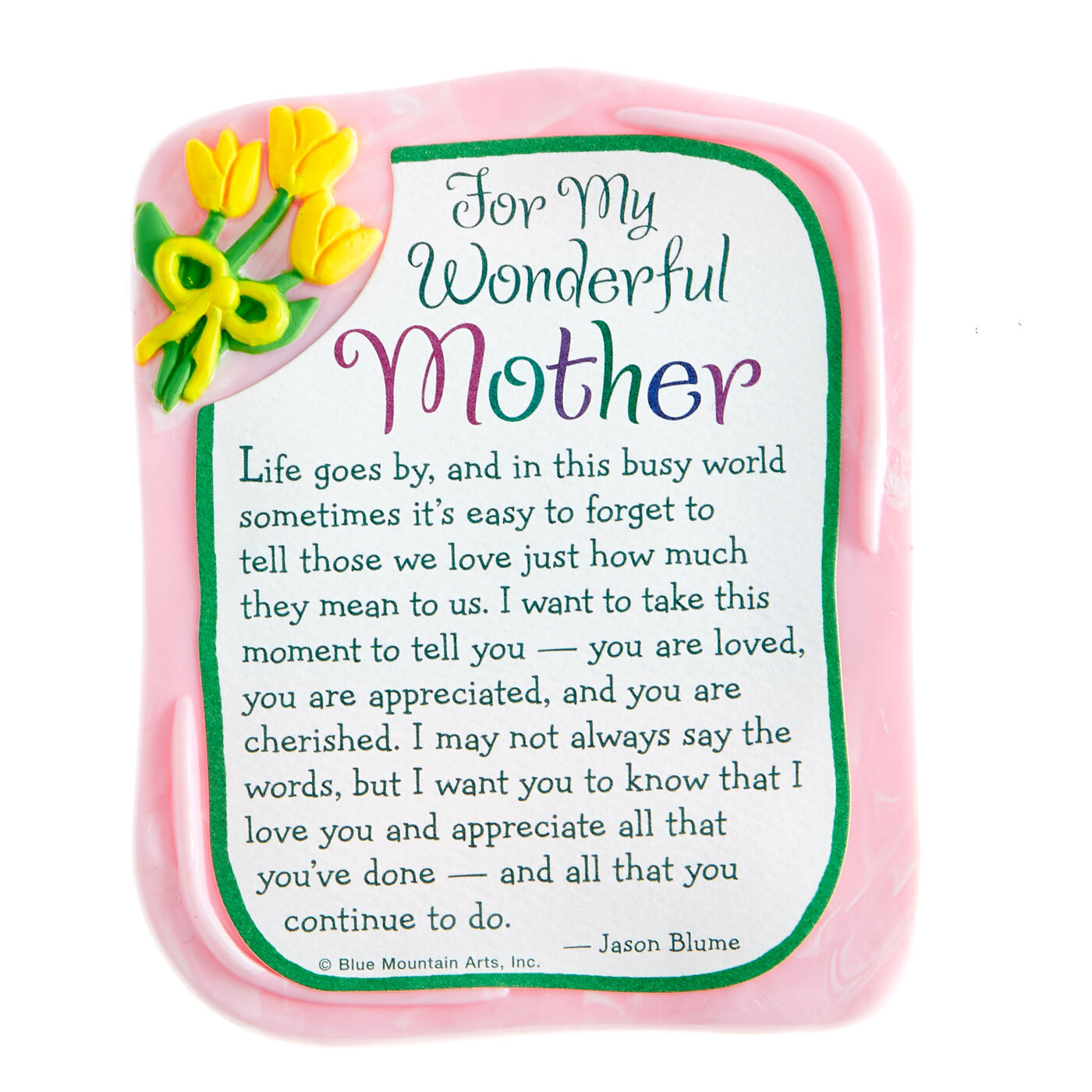 Buy Blue Mountain Arts Magnet - To My Wonderful Mother for GBP 2.99 ...