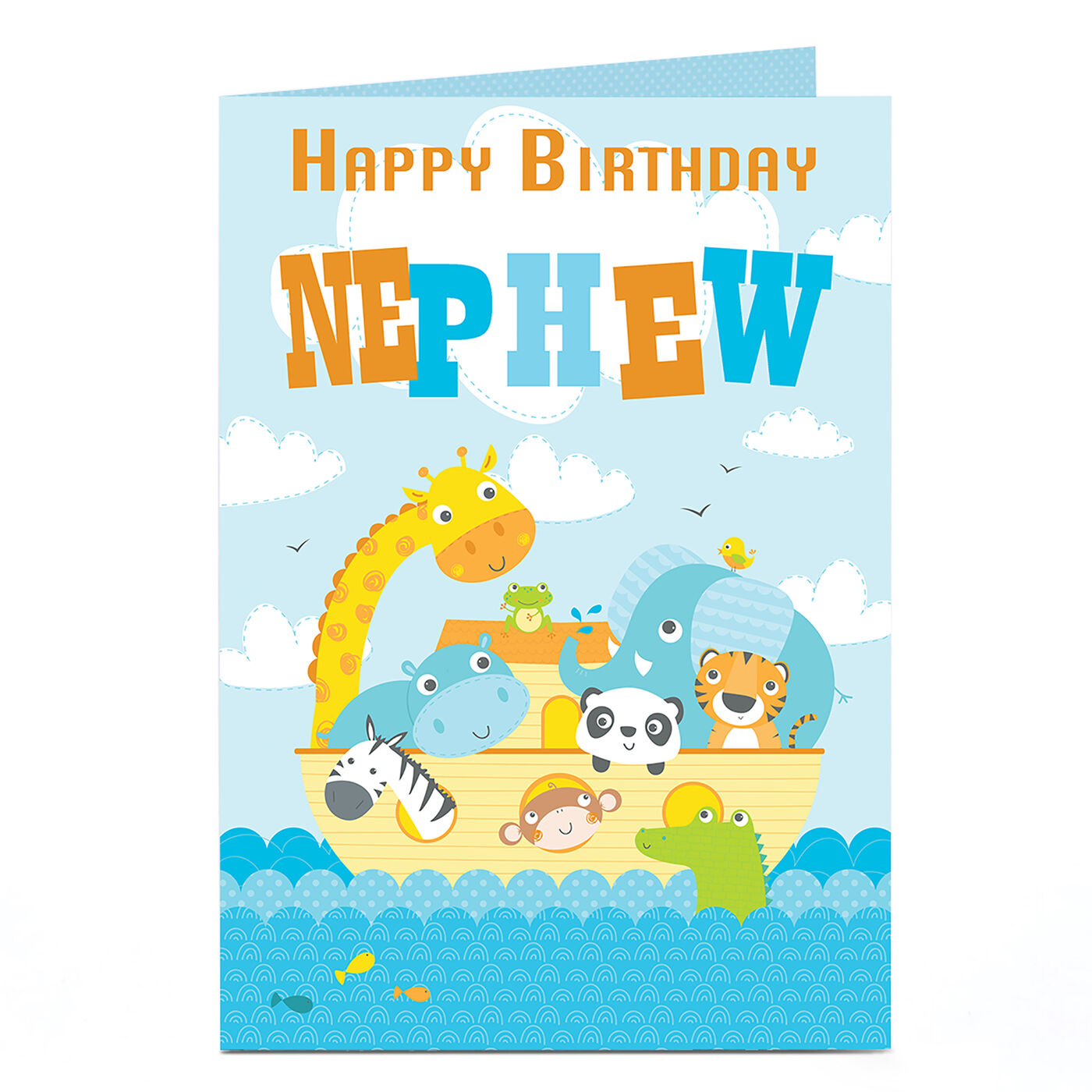 Buy Personalised Birthday Card - Animal Ark Nephew for GBP 2.99 | Card ...