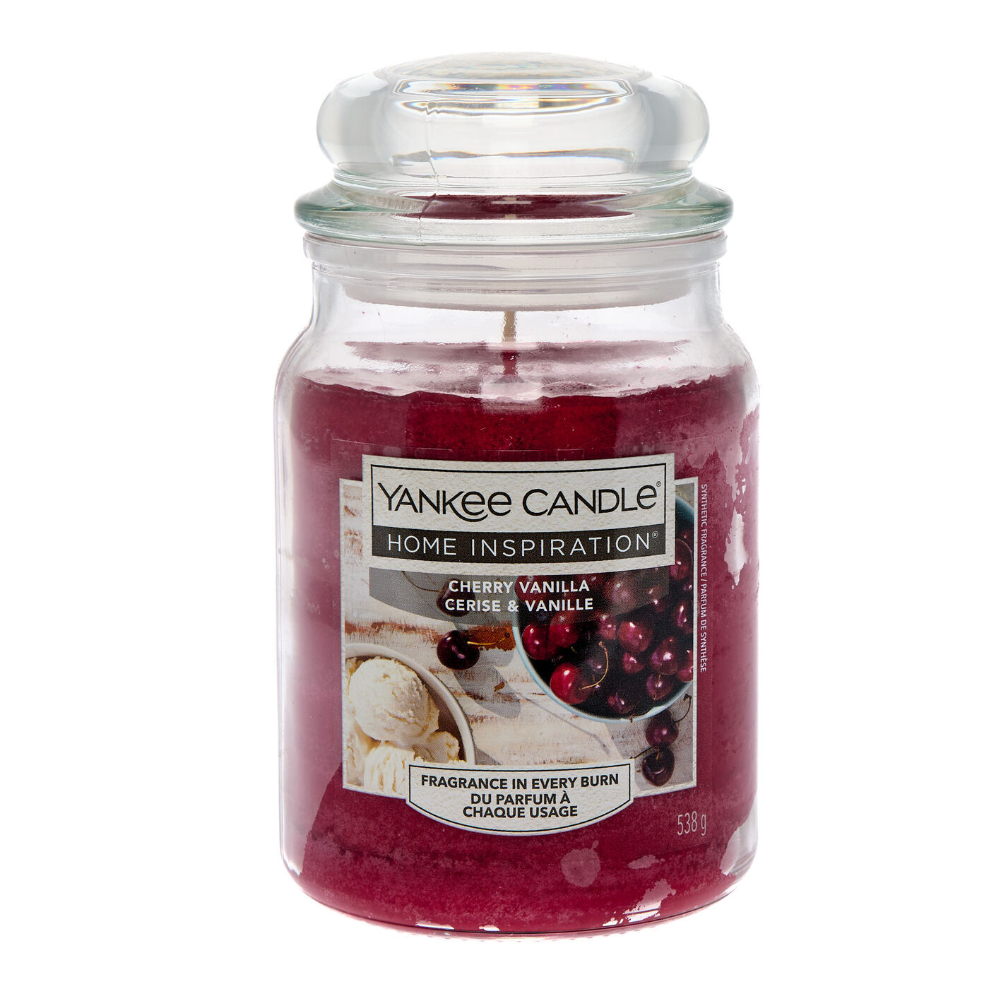 Buy Yankee Candle Home Inspiration Cherry Vanilla Scented Candle 538g ...