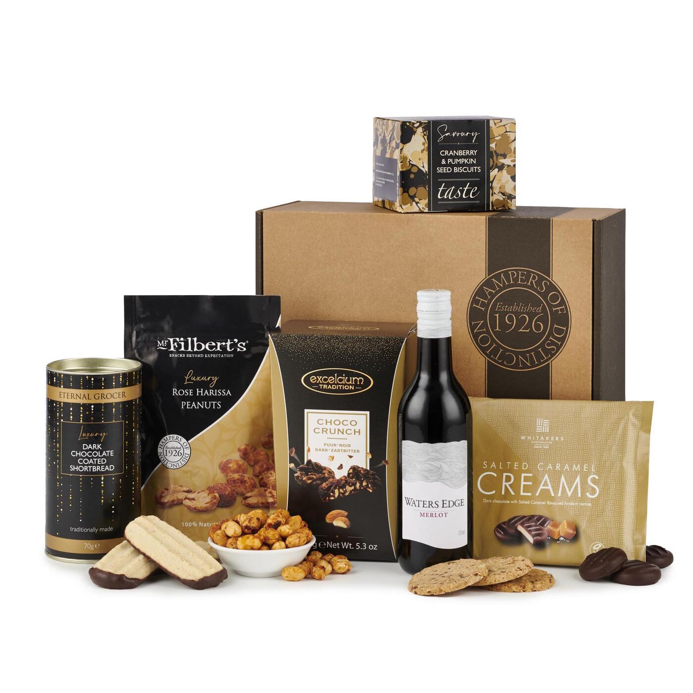Buy Wine & Treats Gift Hamper for GBP 21.95 | Card Factory UK