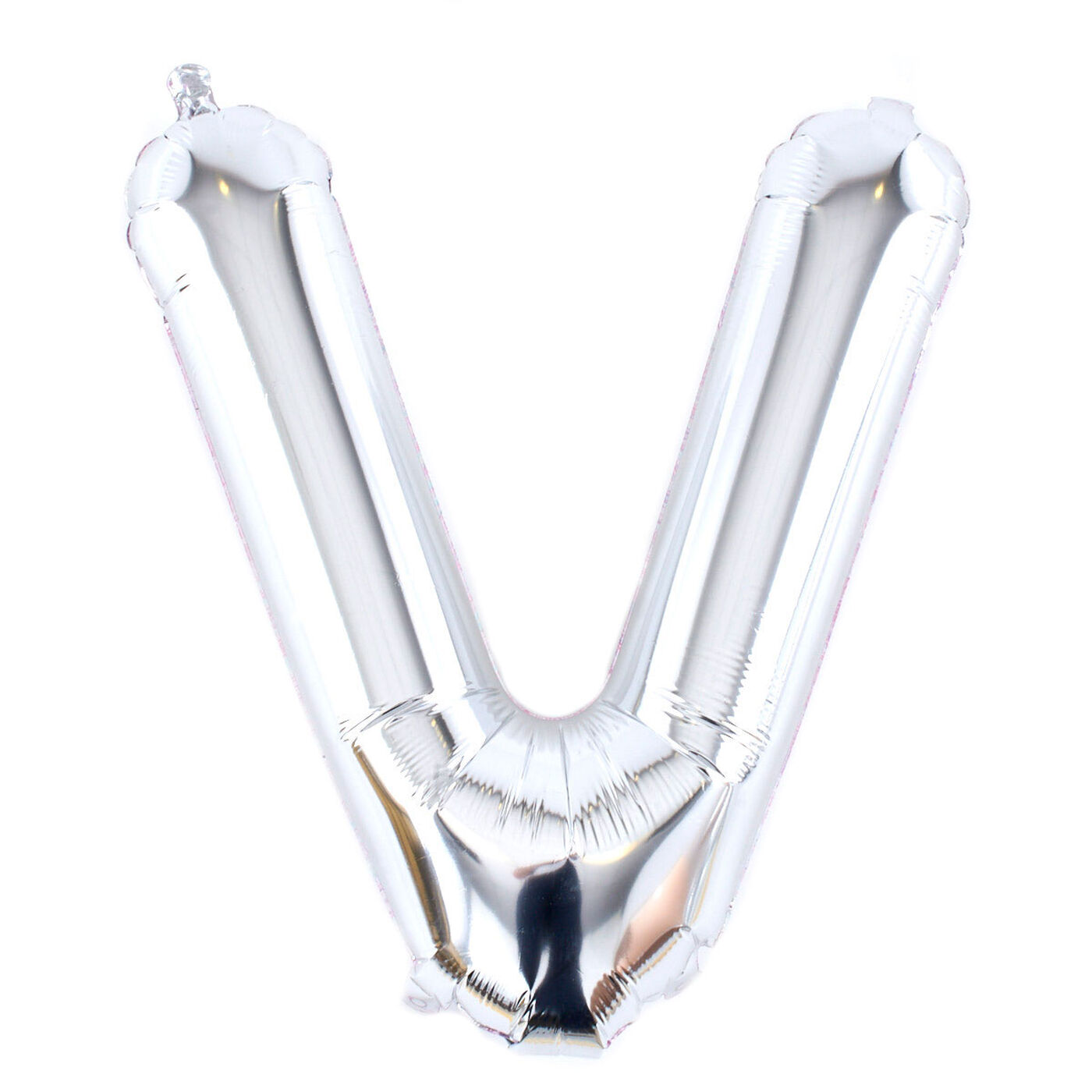 Buy Silver Letter V Air-Inflated Balloon for GBP 1.99 | Card Factory UK