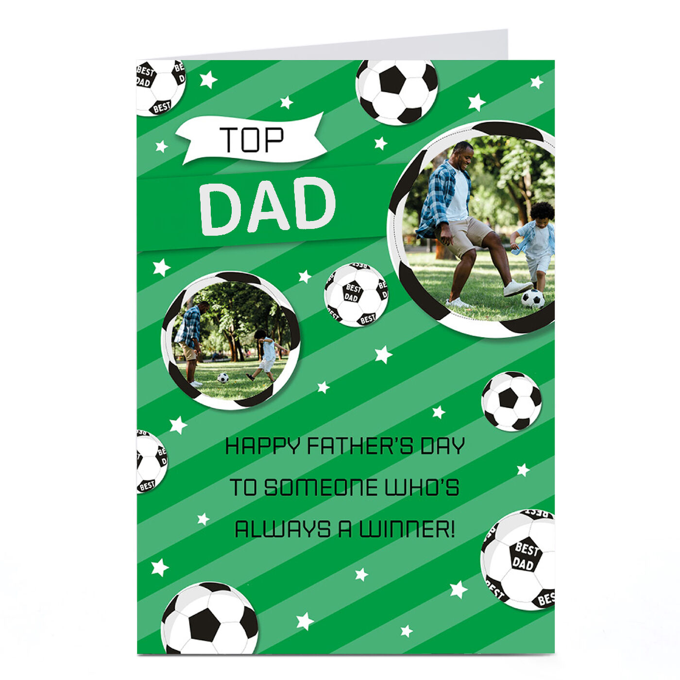 Buy Photo Father's Day Card - Football Dad for GBP 2.99 | Card Factory UK