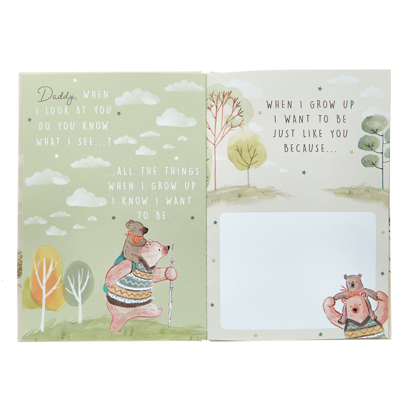 Buy Personalised Daddy Bear Book for GBP 0.74 | Card Factory UK