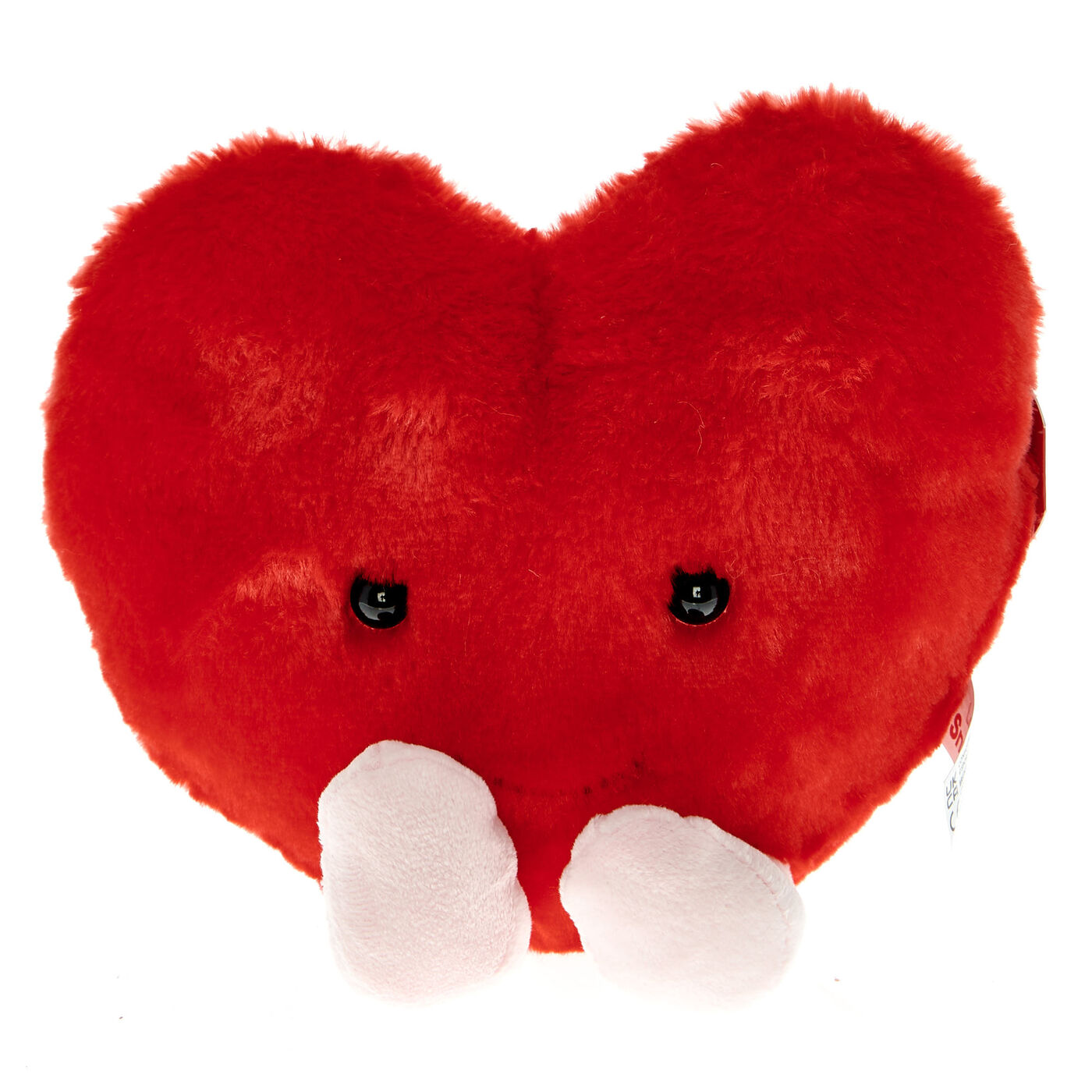 Buy Small Fluffy Heart Soft Toy for GBP 3.99 | Card Factory UK