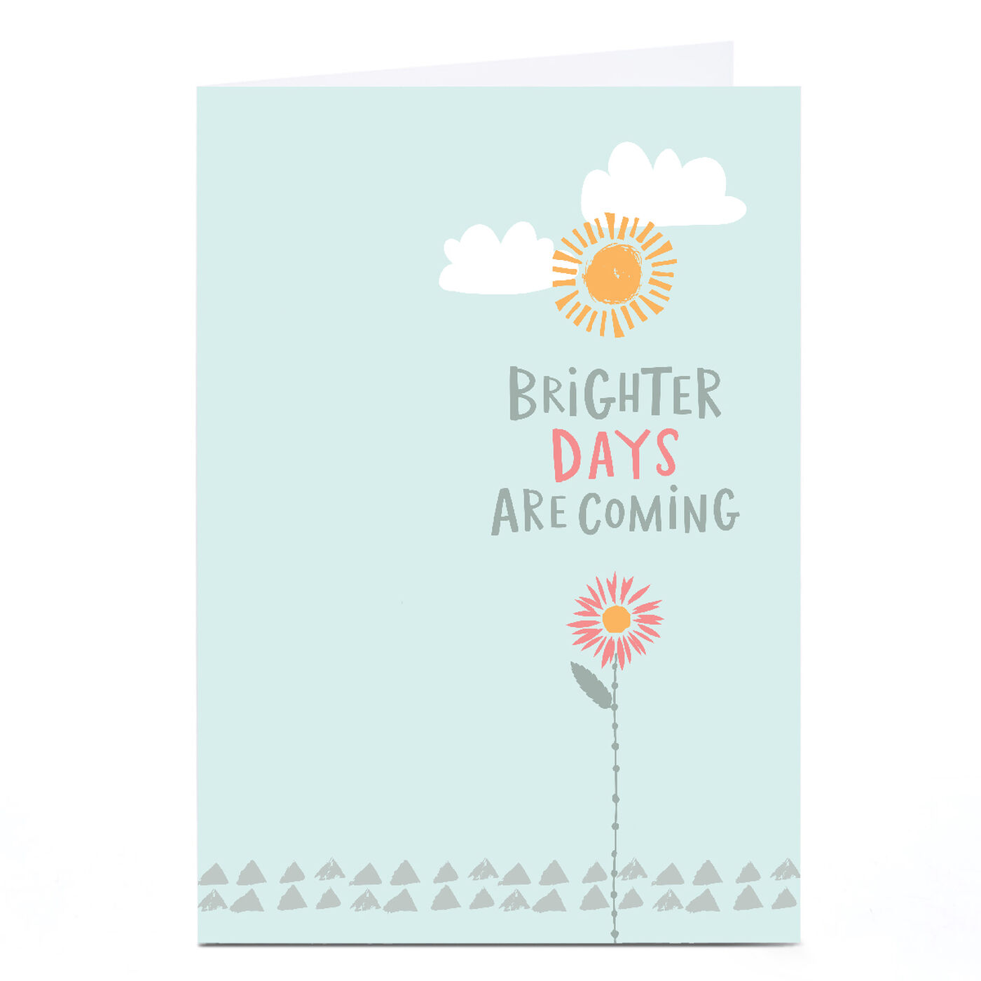 Buy Personalised Ebony Newton Card - Brighter Days for GBP 2.49 | Card ...